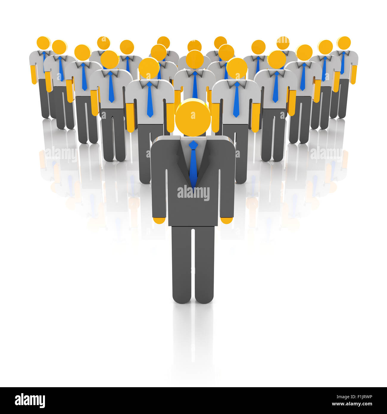 Leader business team hi-res stock photography and images - Alamy