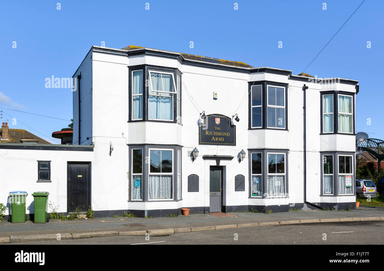 The Richmond Arms pub in Bognor Regis, West Sussex, England, UK Stock ...