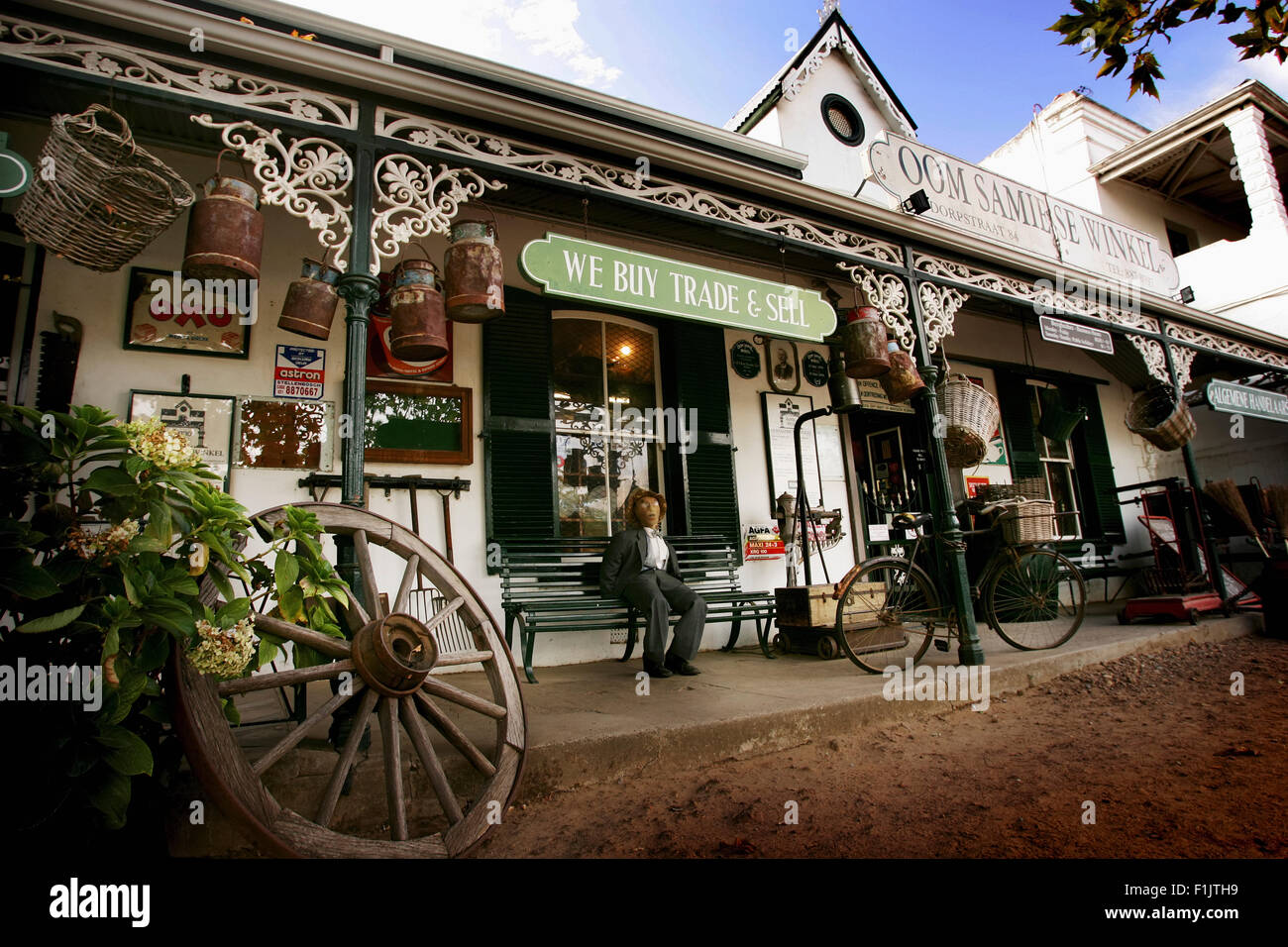 Oom Samie se Winkel, Stellenbosch Stock Photo - Alamy