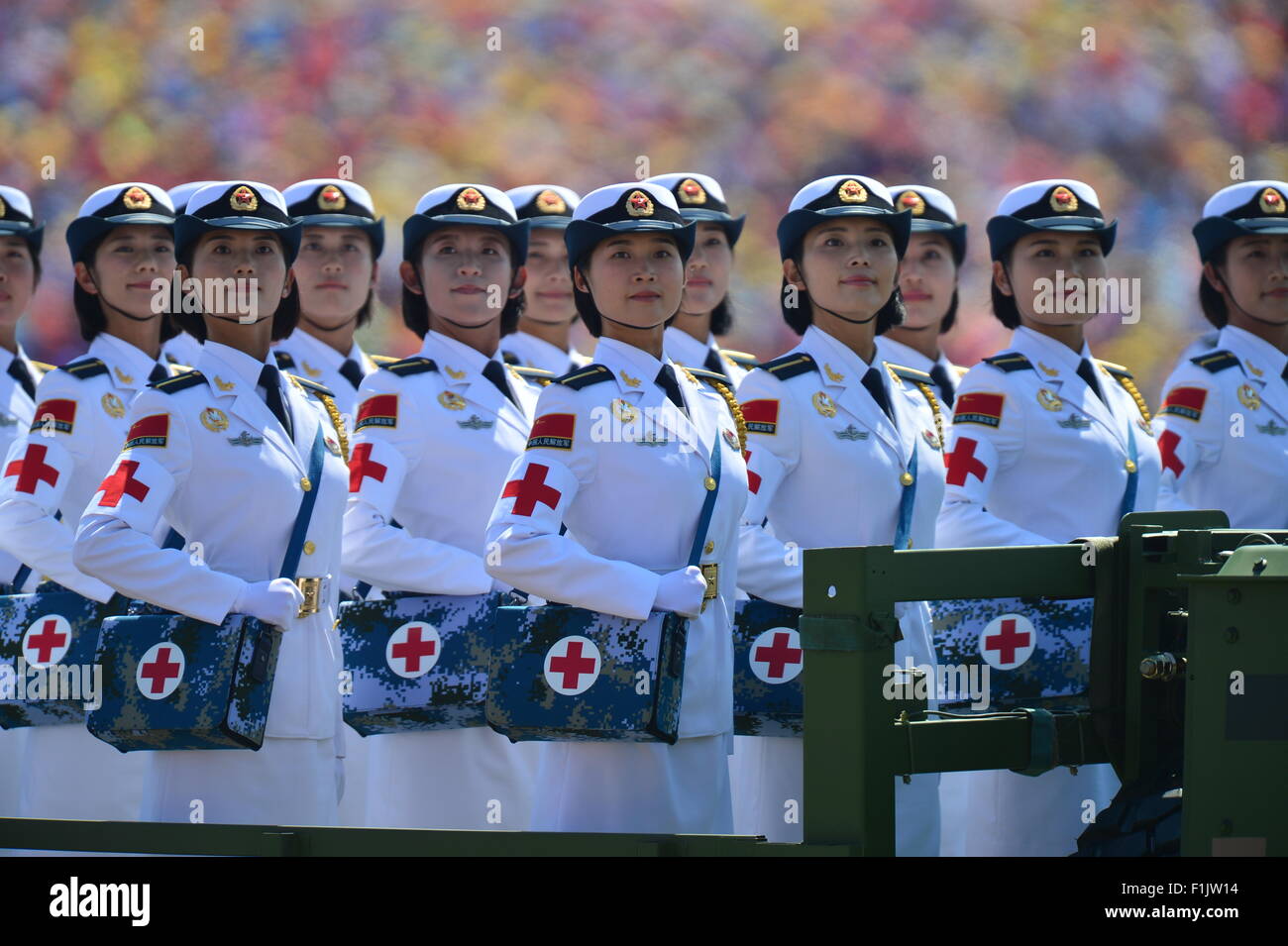 Beijing, China. 3rd Sep, 2015. Bethune international medical phalanx ...