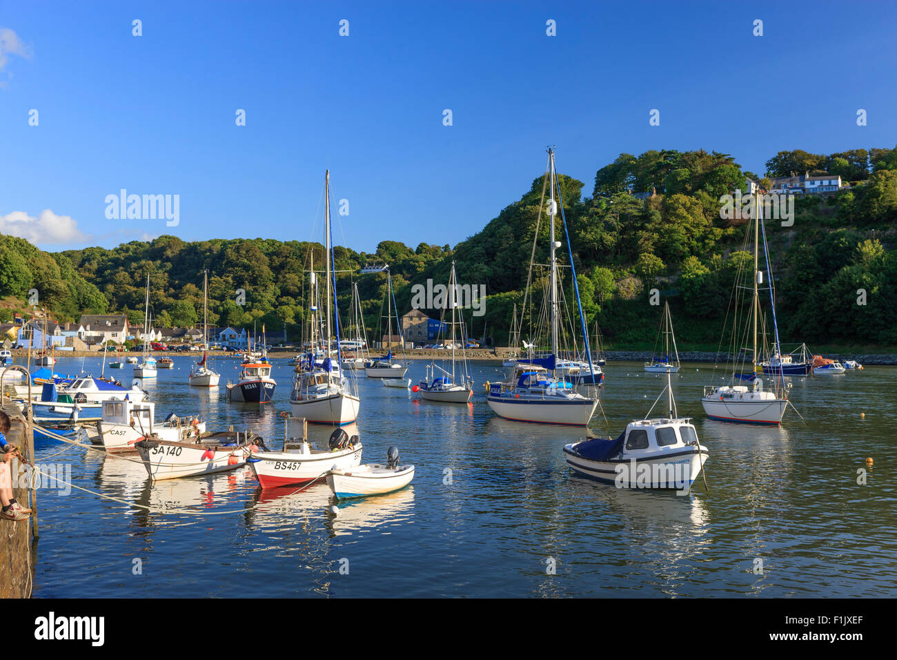 Lower town fishguard pembrokeshire wales hi-res stock photography and ...