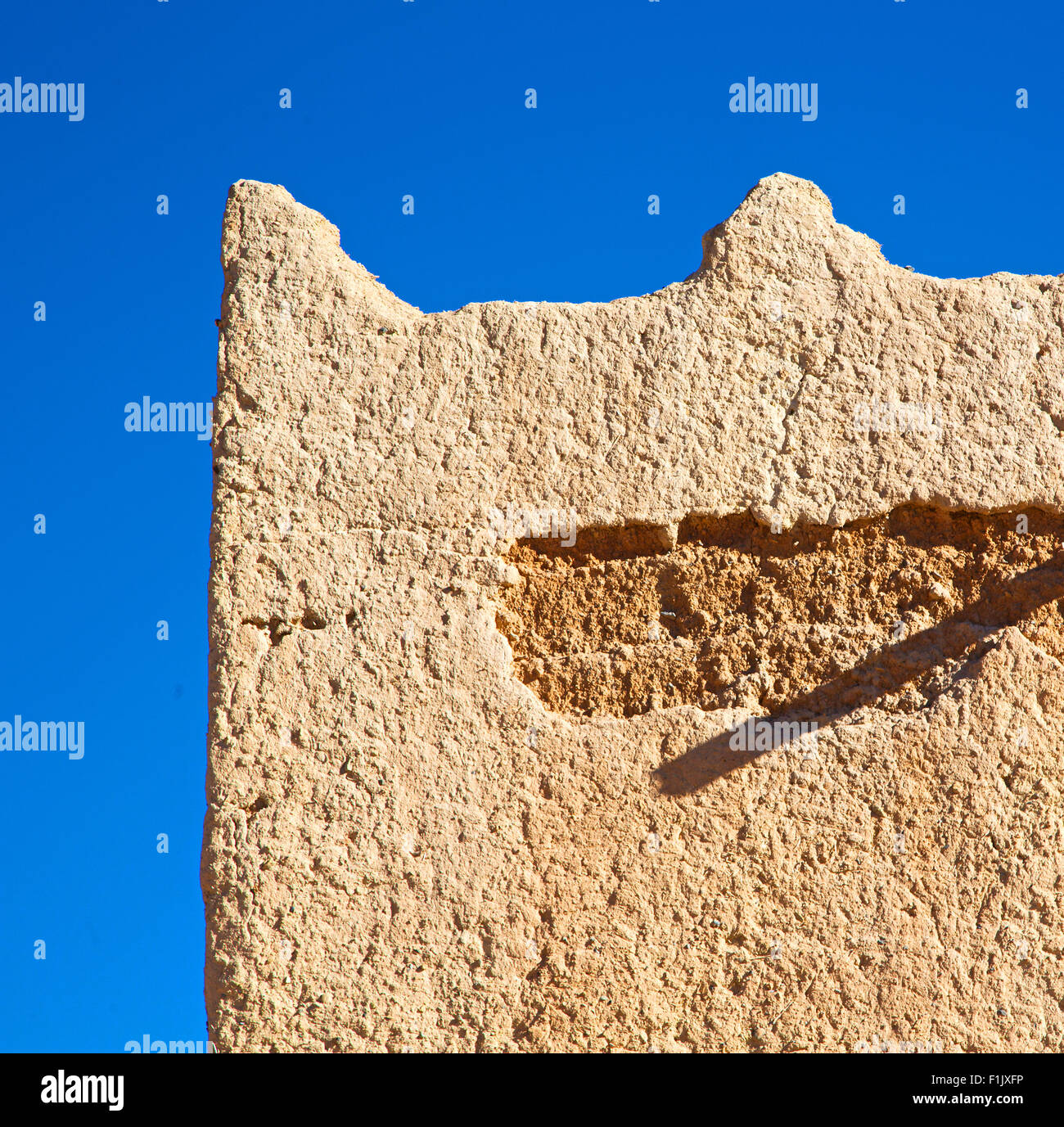 moroccan old wall and brick in antique city Stock Photo - Alamy