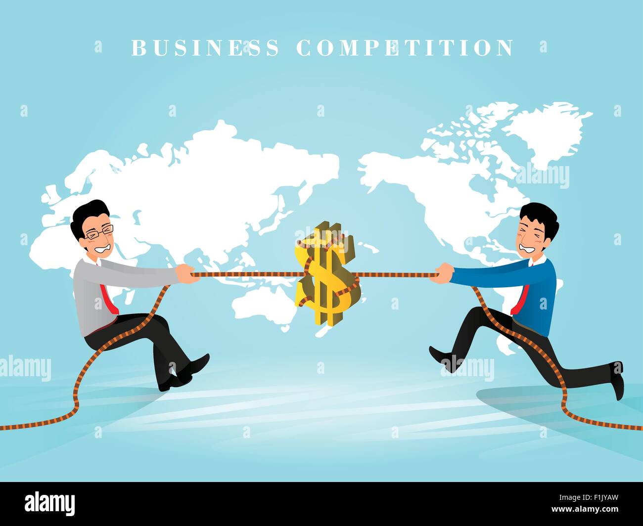 Advantage competition Stock Vector Images - Alamy