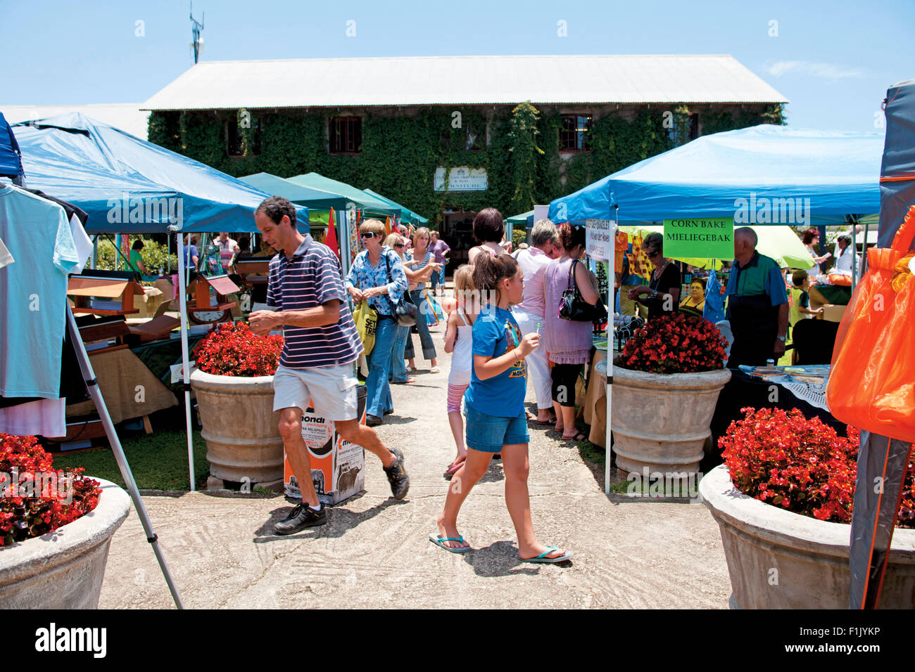 Village Market, Casterbridge Lifestyle Centre Stock Photo - Alamy