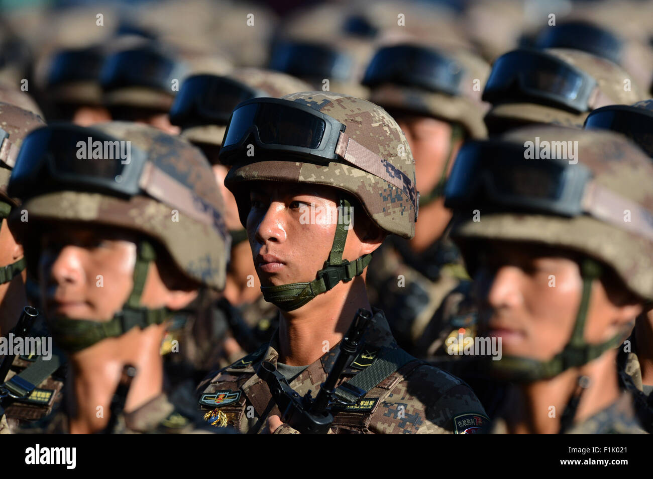 Beijing, China. 3rd Sep, 2015. The phalanx honoring heroes of ...