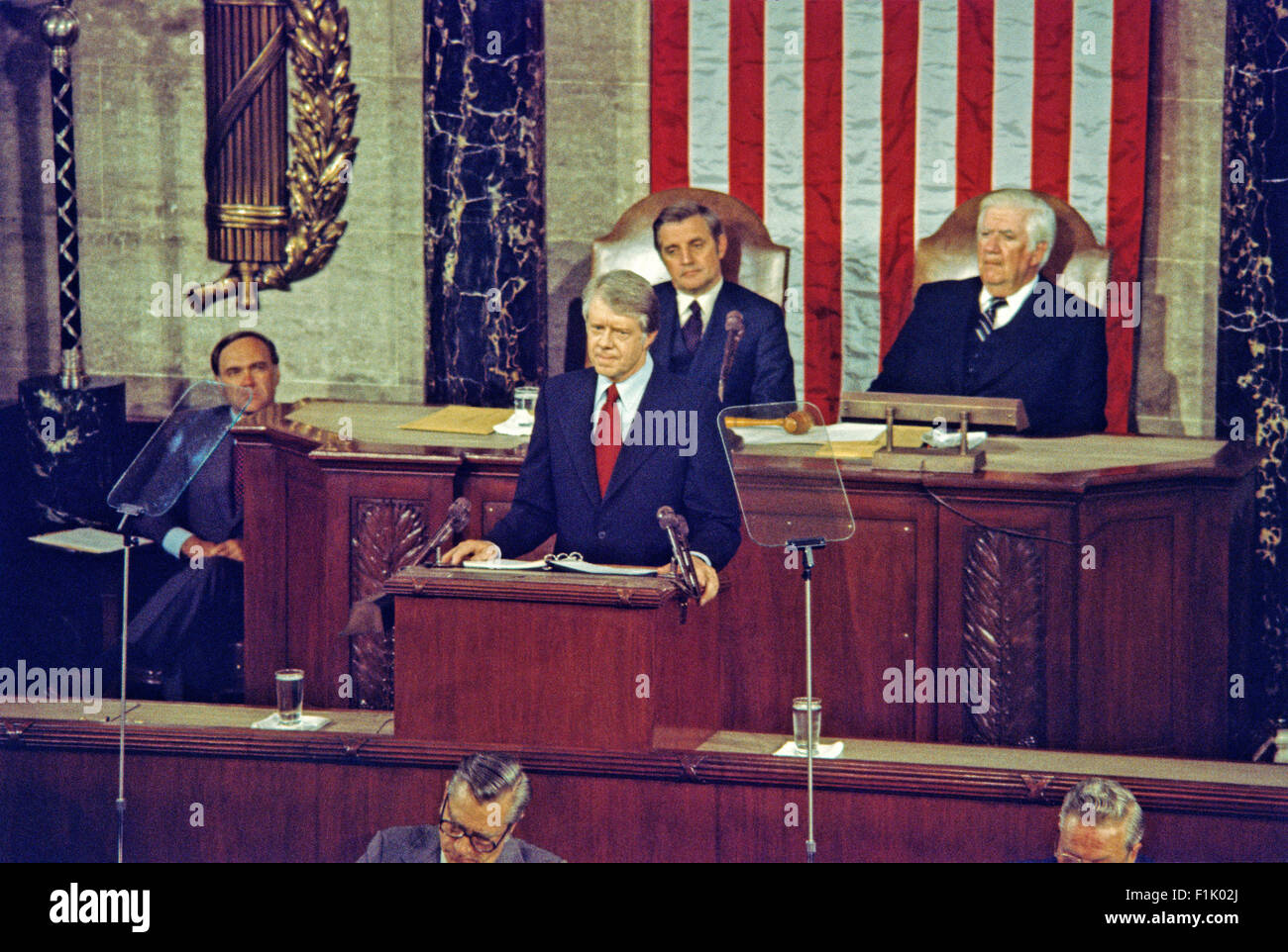 United States President Jimmy Carter presents his National Energy Plan ...