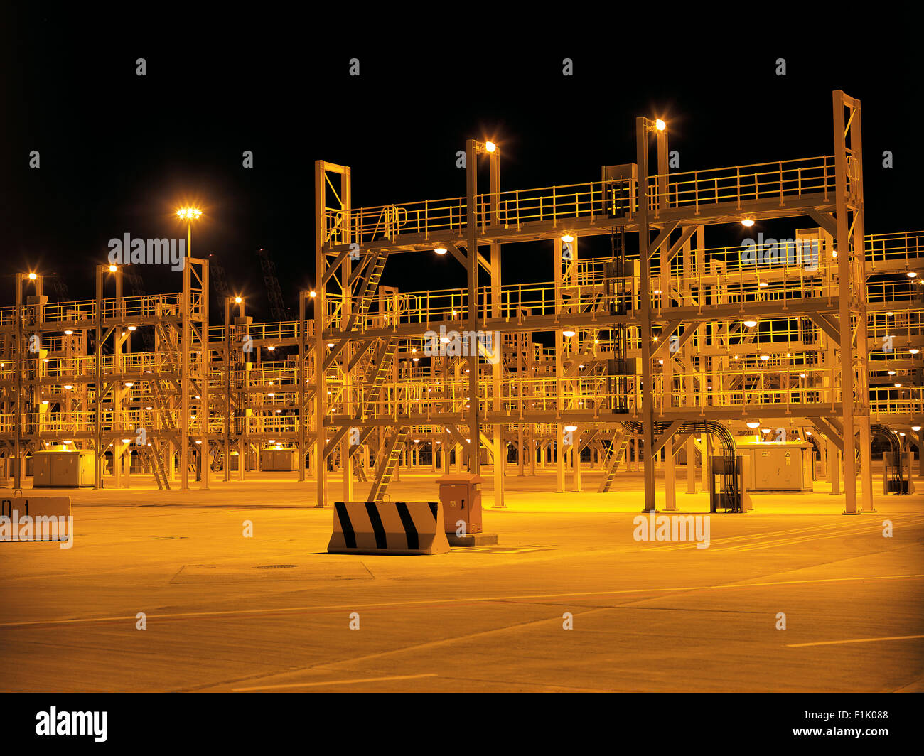Container Bay, Cape Town Harbour Stock Photo - Alamy
