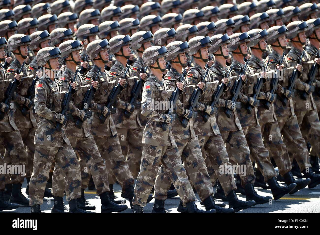 Beijing, China. 3rd Sep, 2015. The phalanx honoring heroes of ...