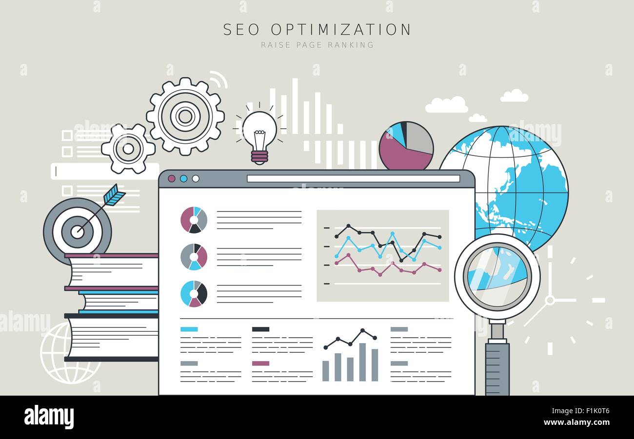 Device optimization Stock Vector Images - Alamy