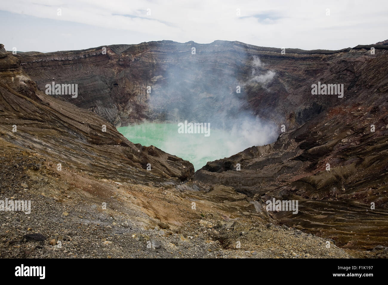 Ash caldera hi-res stock photography and images - Alamy