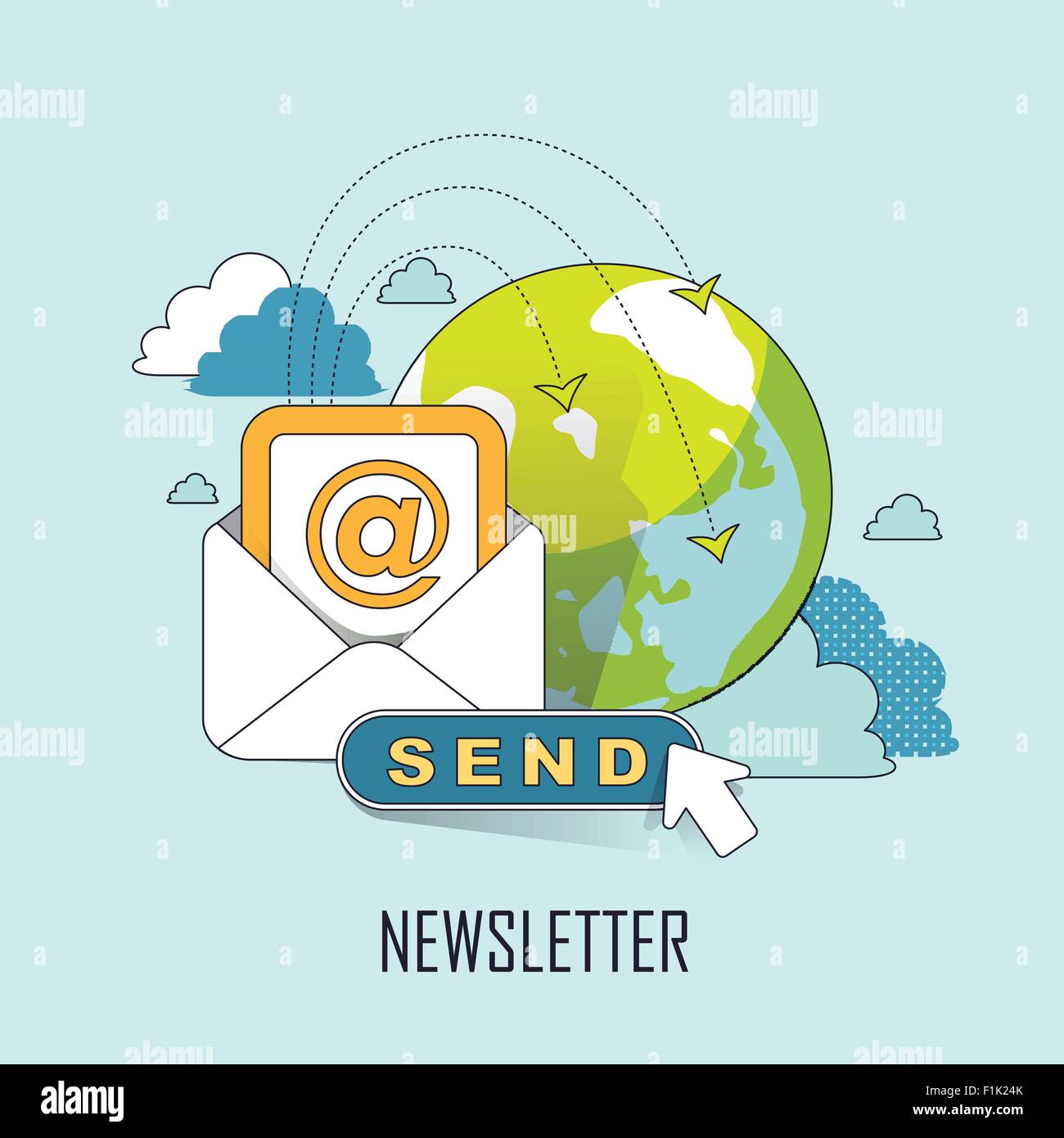 Daily receive Stock Vector Images - Alamy