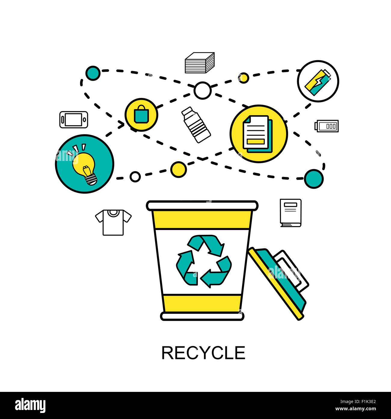 Save materials Stock Vector Images - Alamy