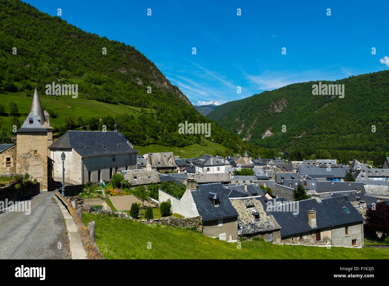 Ancizan, Hautes Pyrenees, France Stock Photo - Alamy