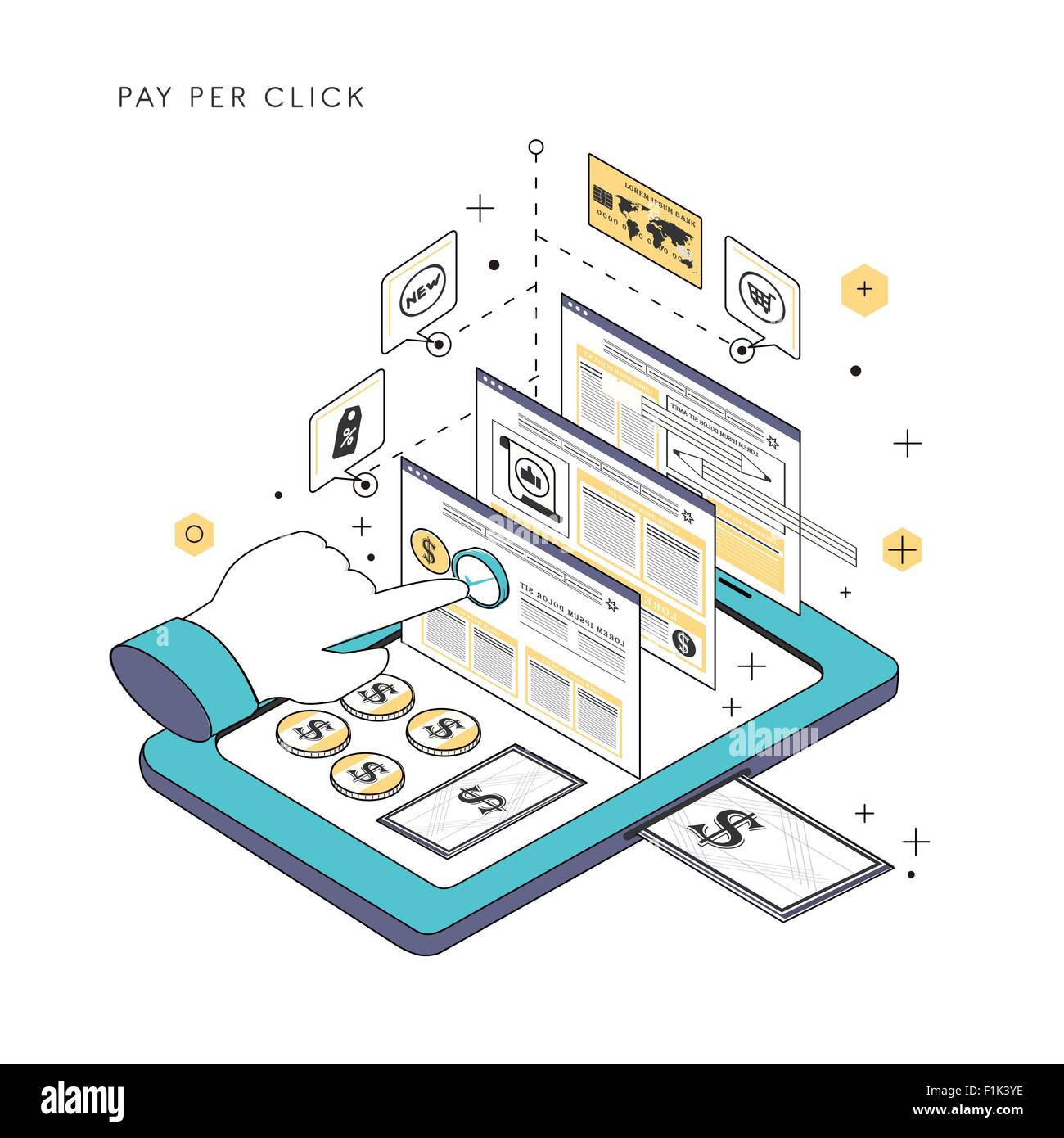 Money movement Stock Vector Images - Alamy