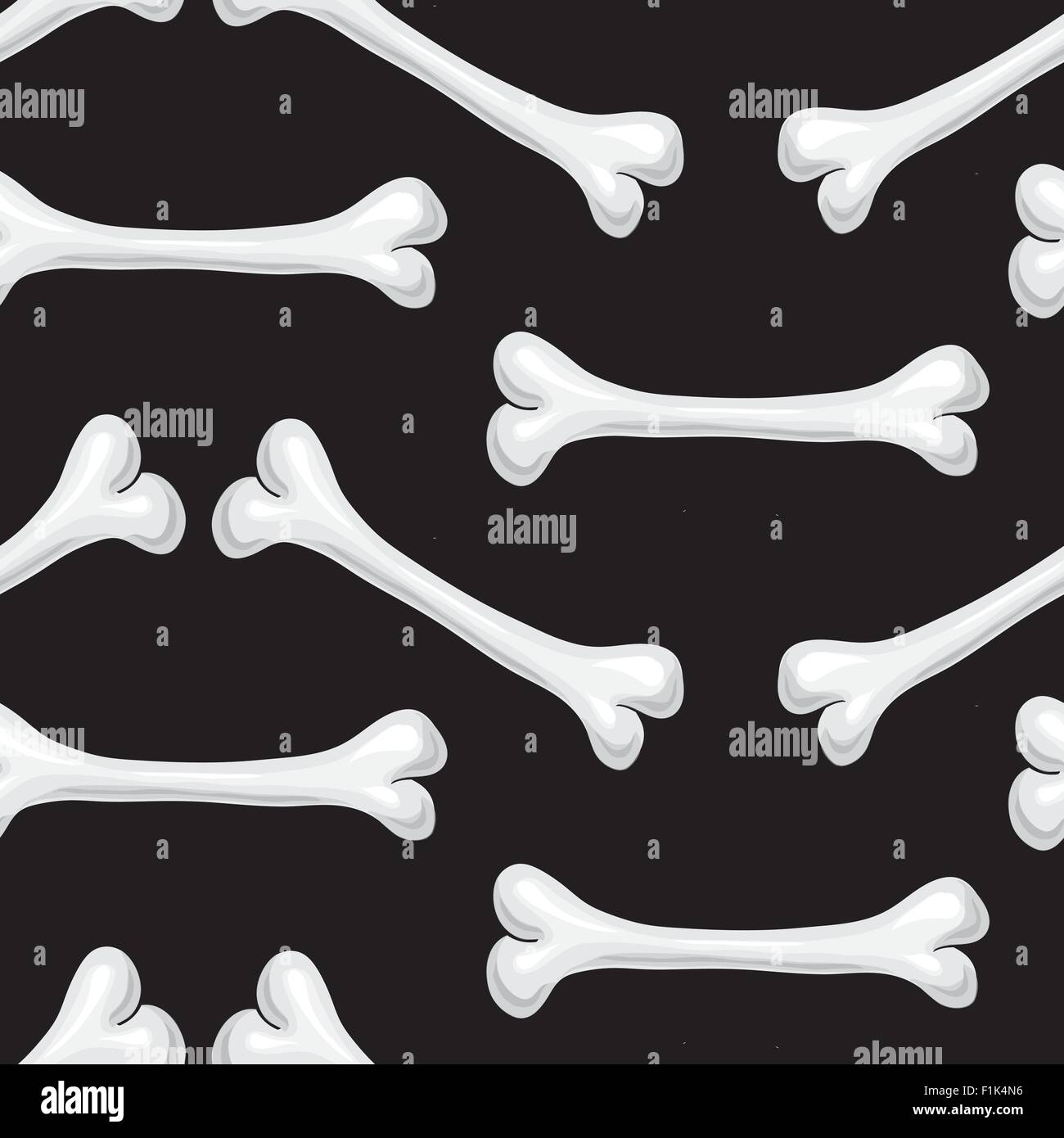 Dog bones seamless texture Stock Vector Images - Alamy