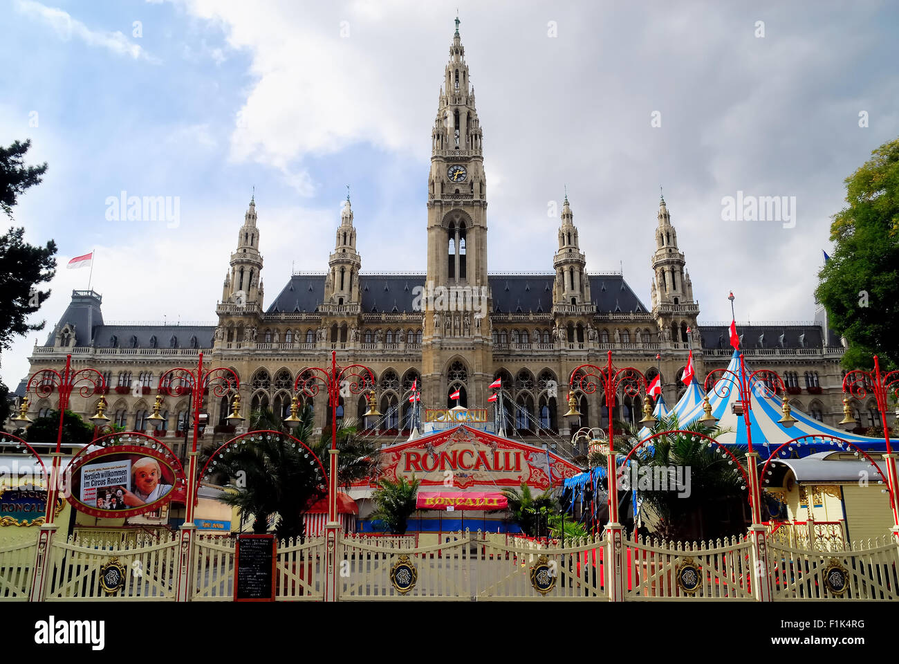 The Rathaus (Town Hall) is a building in Vienna which serves as the ...