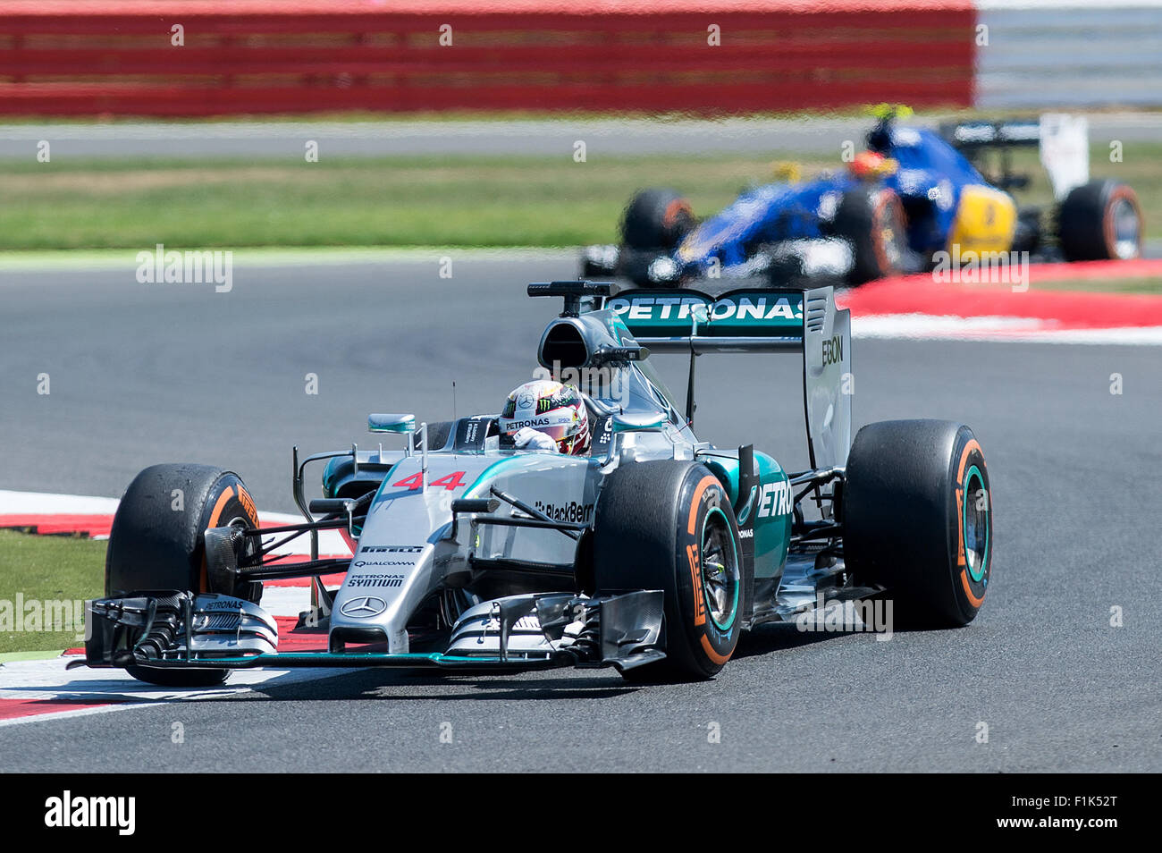 Formula 1 British Grand Prix Practice Session at Silverstone. Featuring ...