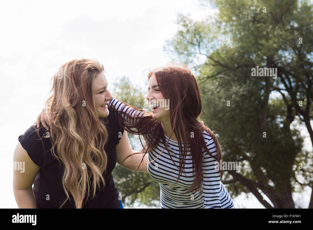 Girl friends together High Resolution Stock Photography and Images - Alamy