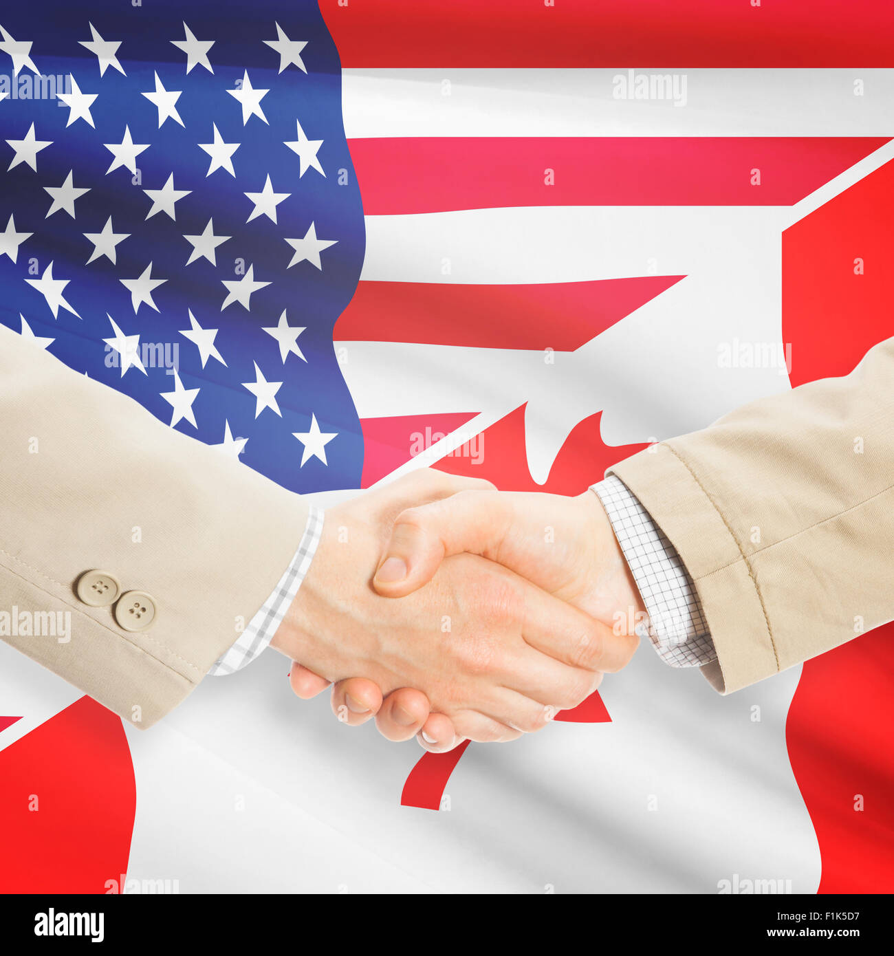 Businessmen shaking hands - United States and Canada Stock Photo - Alamy