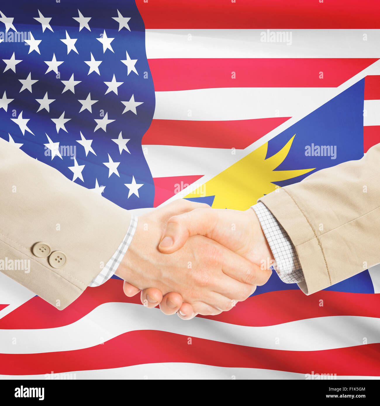 Businessmen shaking hands - United States and Malaysia Stock Photo - Alamy Businessmen shaking hands - United States and Malaysia Stock Photo - Alamy