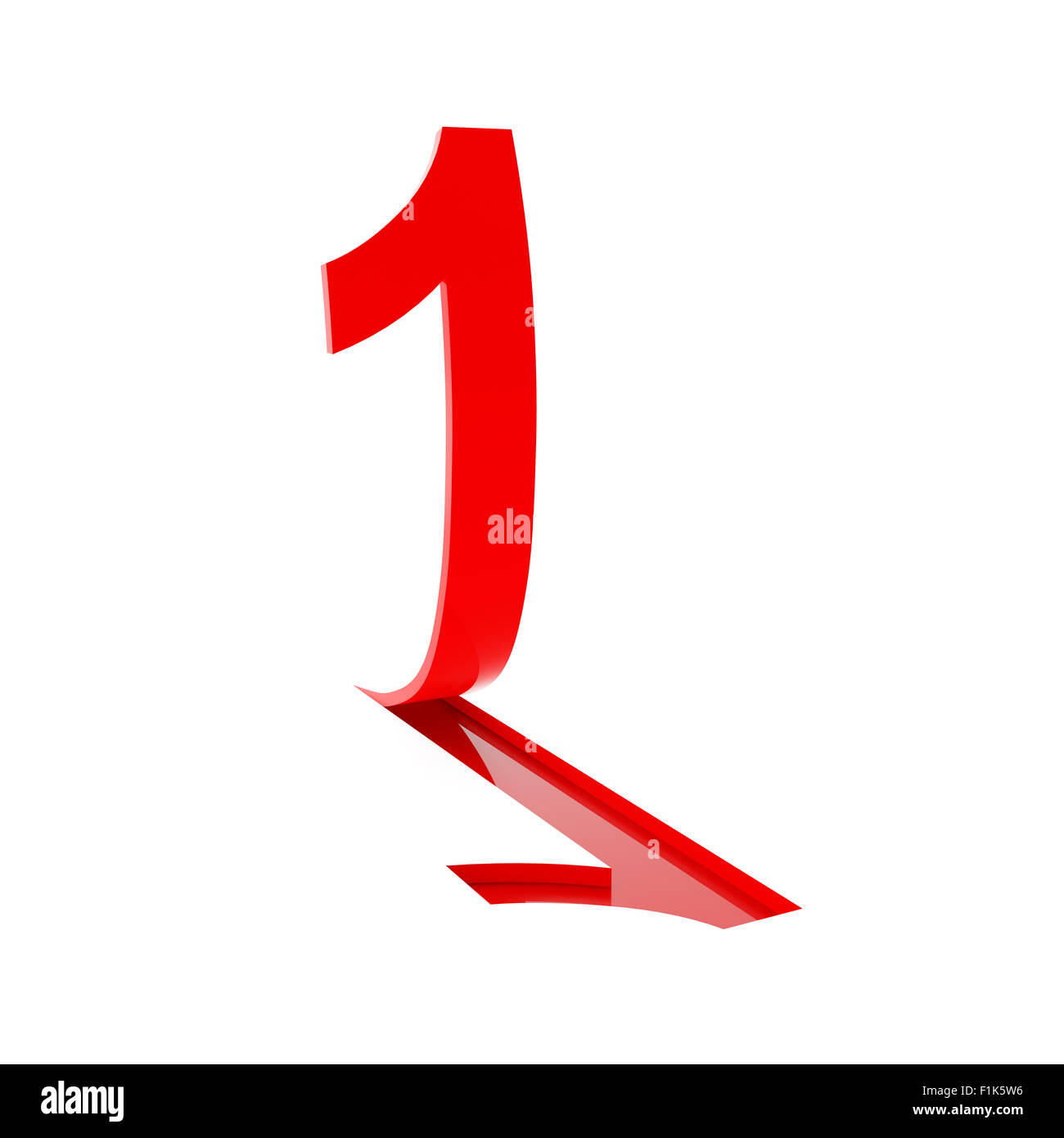 3d one hi-res stock photography and images - Alamy