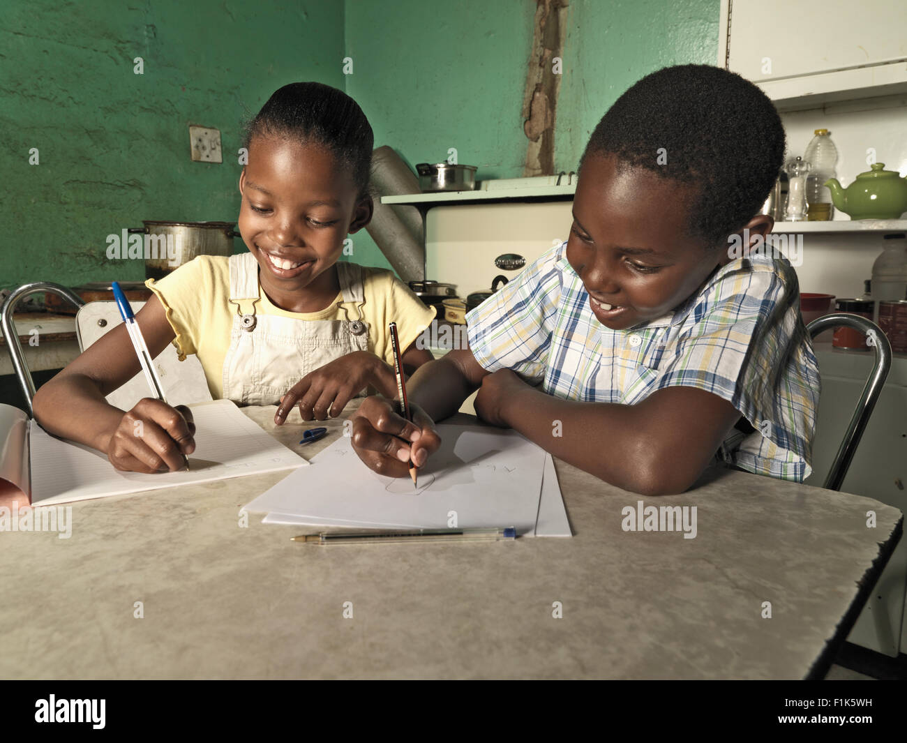 Children in rural hi-res stock photography and images - Alamy