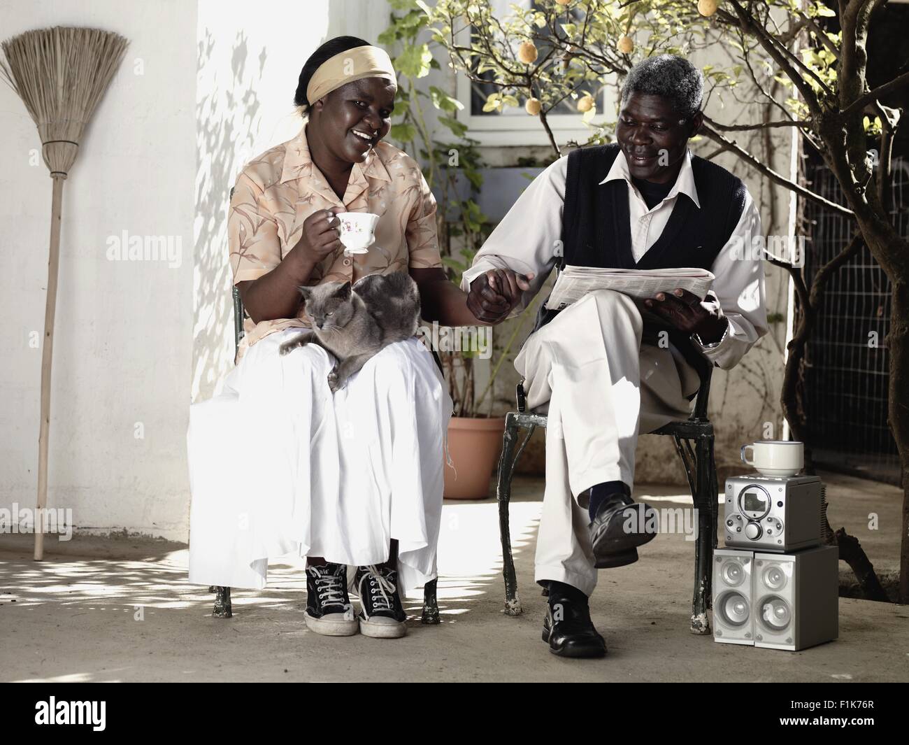 Veranda holding hi-res stock photography and images - Alamy