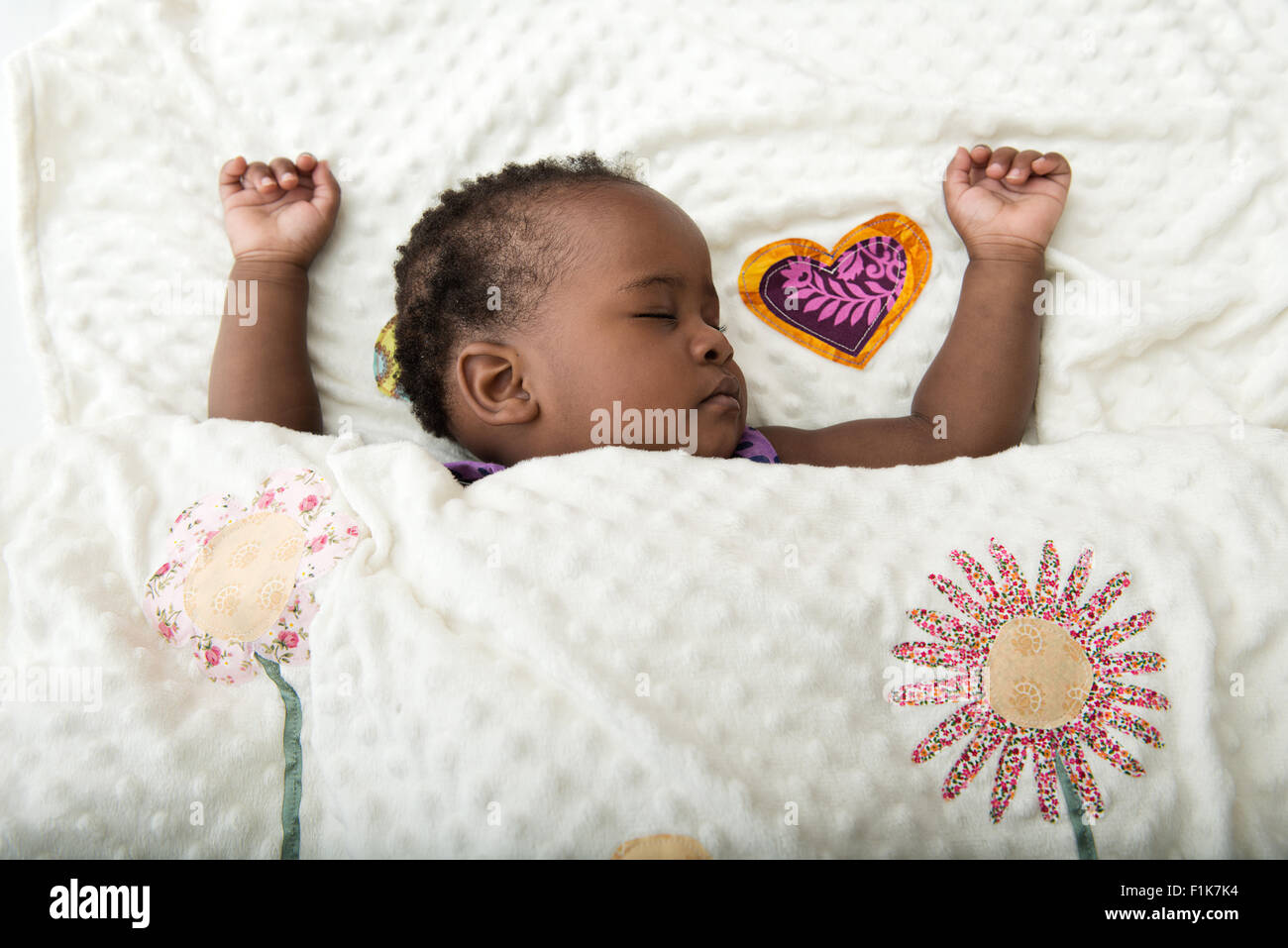 African infant sleeping Stock Photo - Alamy
