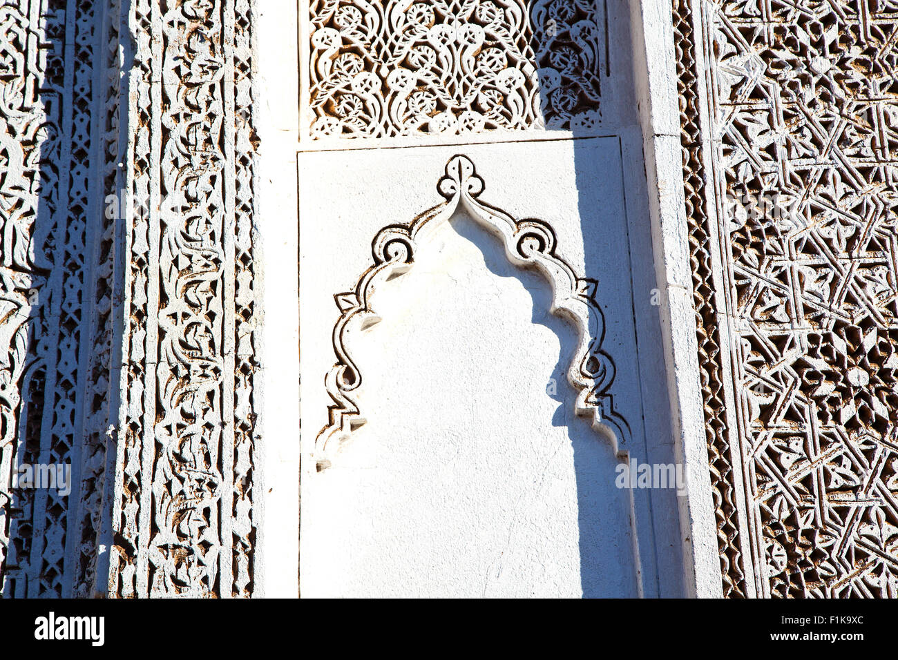 moroccan old wall and brick in antique city Stock Photo - Alamy
