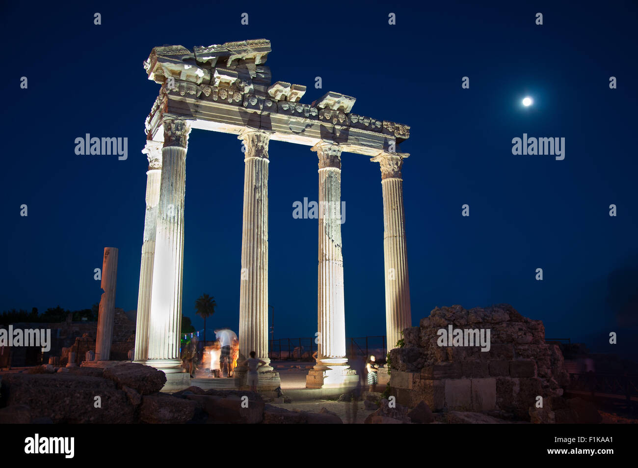 Temple of apollo and athena hi-res stock photography and images - Alamy