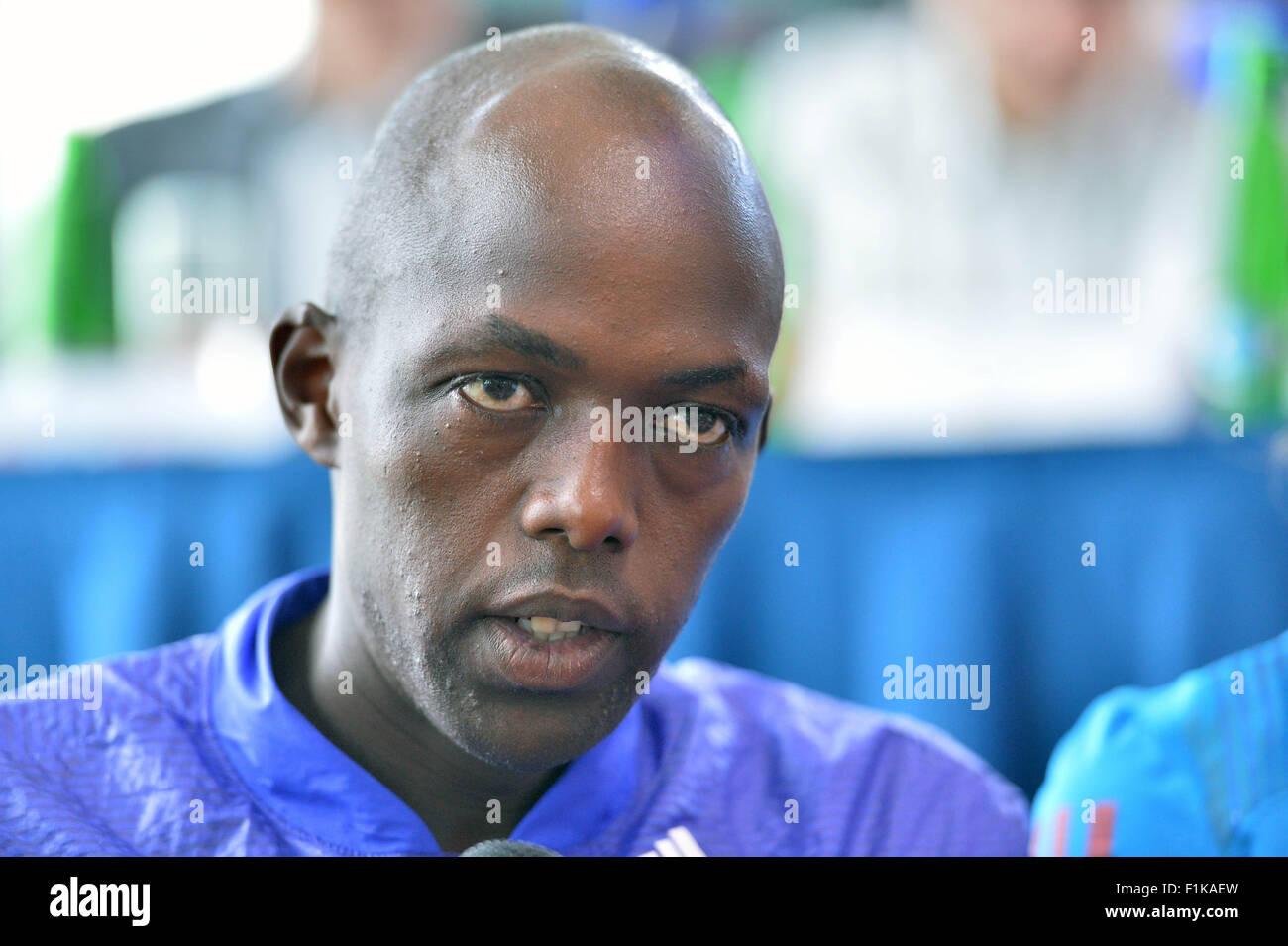 Prague, Czech Republic. 3rd Sep, 2015. Kenyan sprinter Geoffrey Ronoh ...