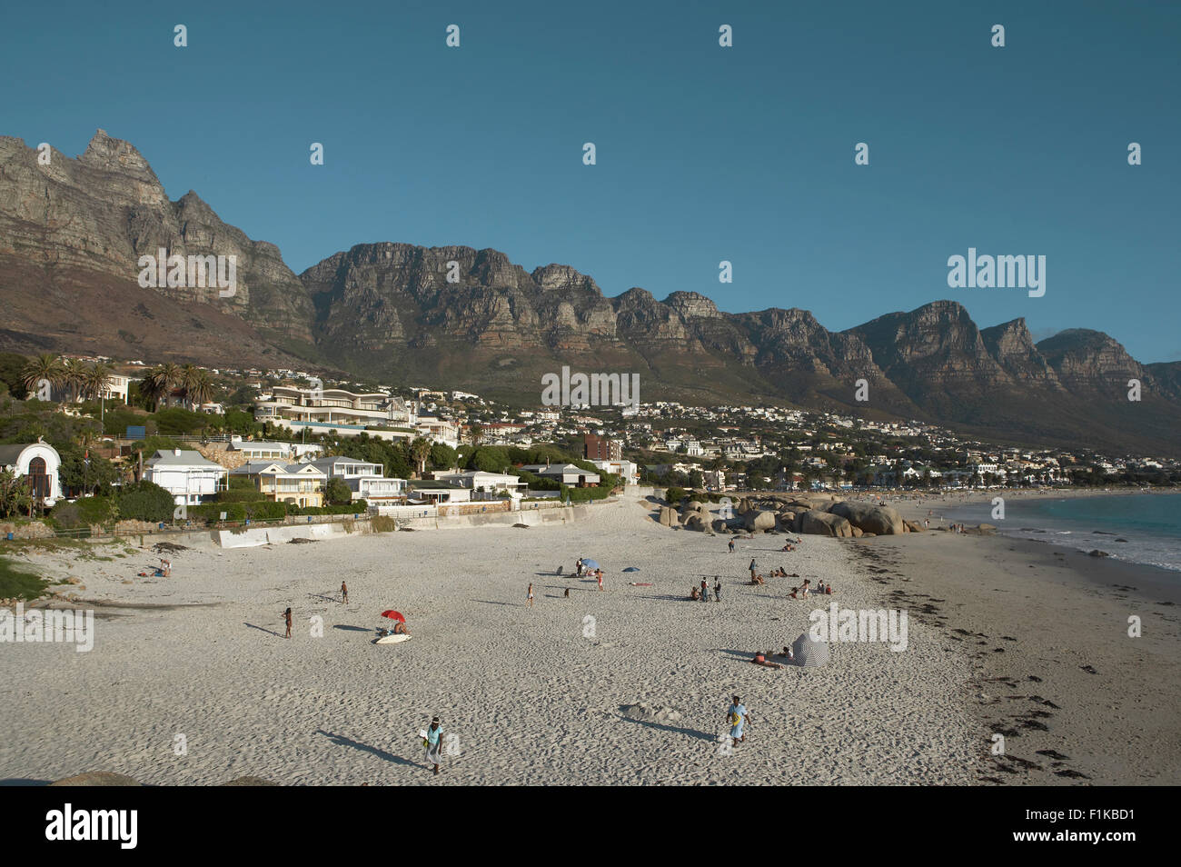Camps bay and The Twelve Apostles, Cape Town, Western Cape, South ...