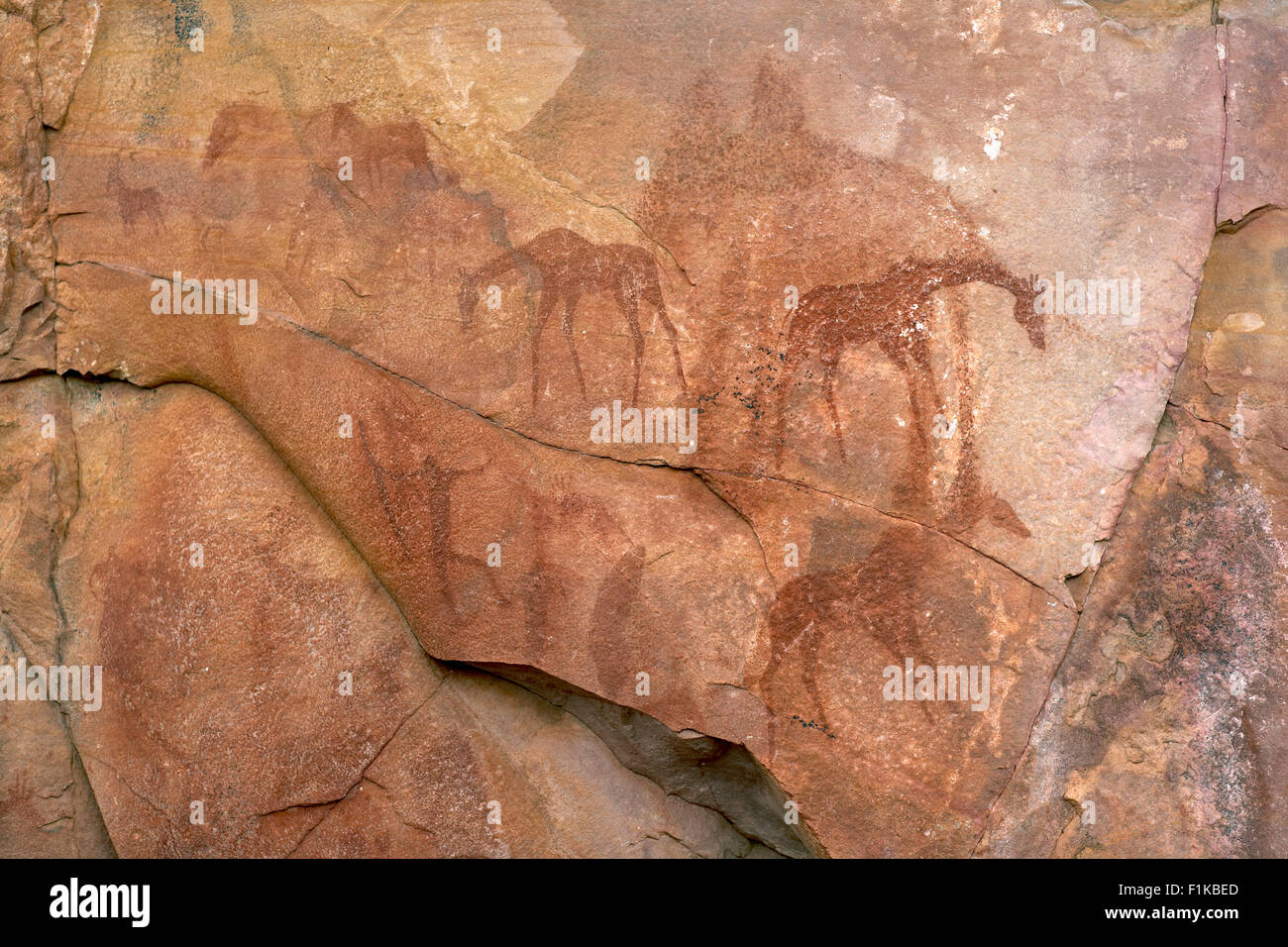 Cave paintings, Zimbabwe Stock Photo - Alamy