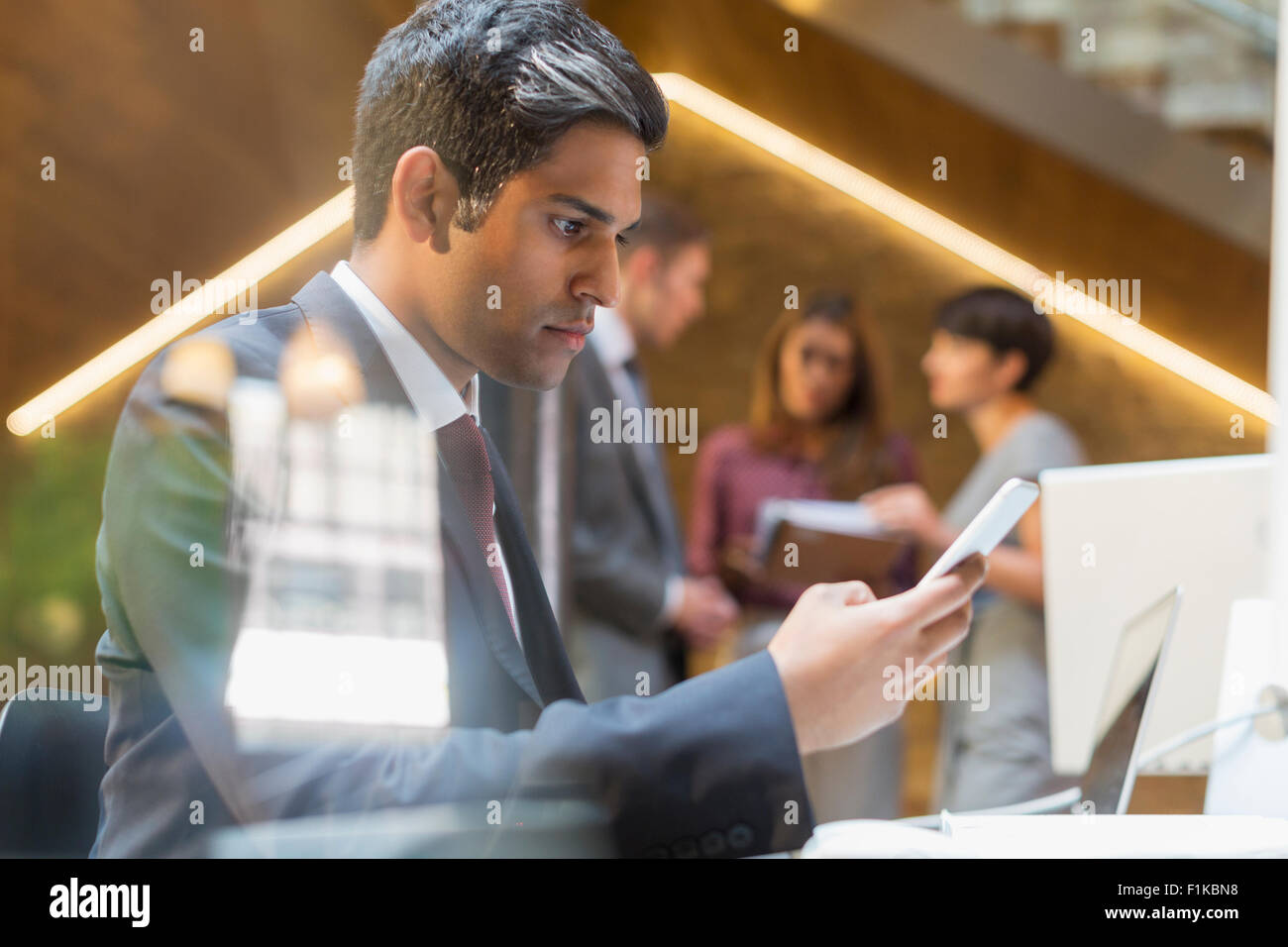 Serious phone hi-res stock photography and images - Alamy