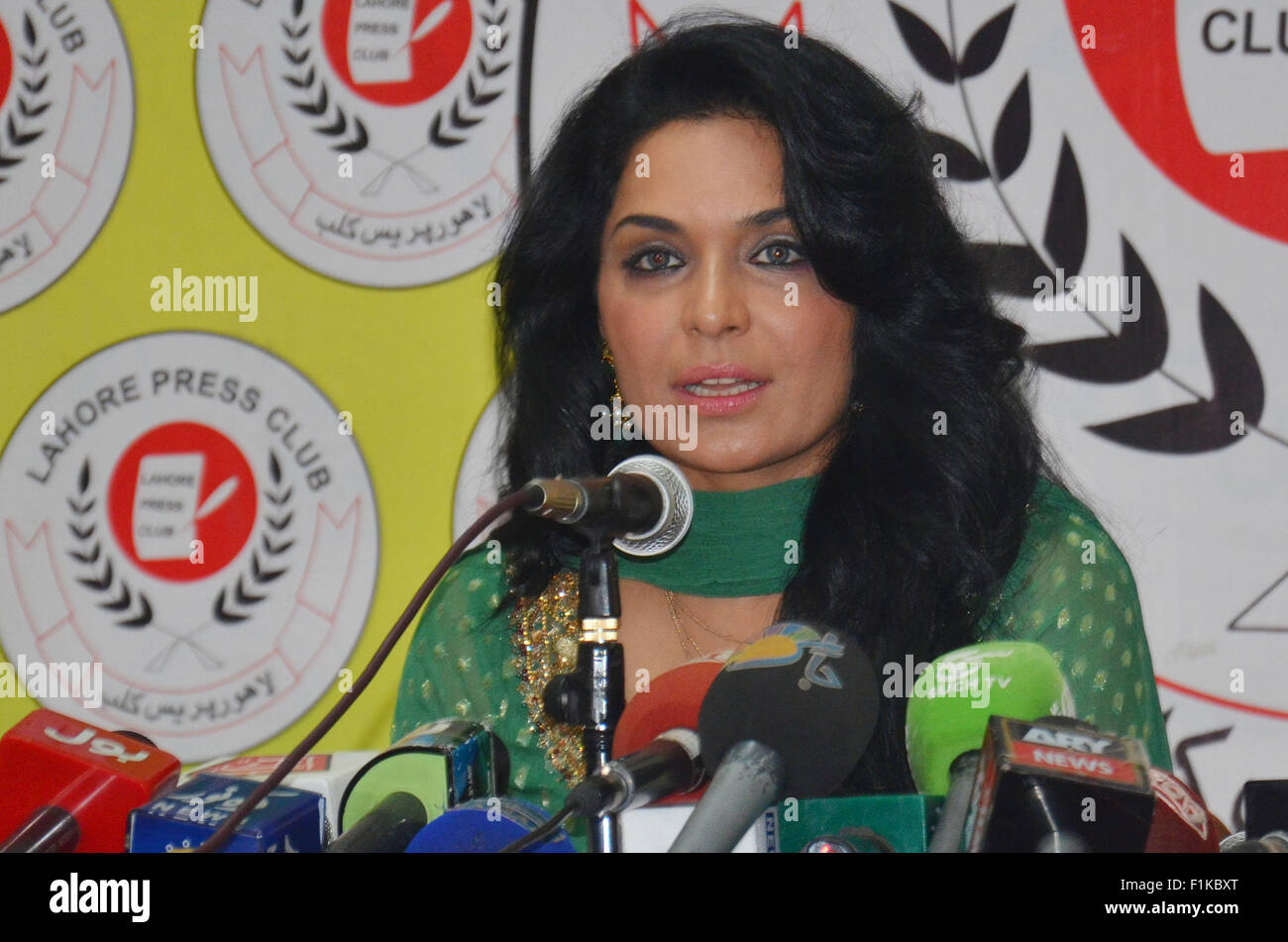 Lahore, Pakistan. 03rd Sep, 2015. Meera, the famous Pakistani actress ...