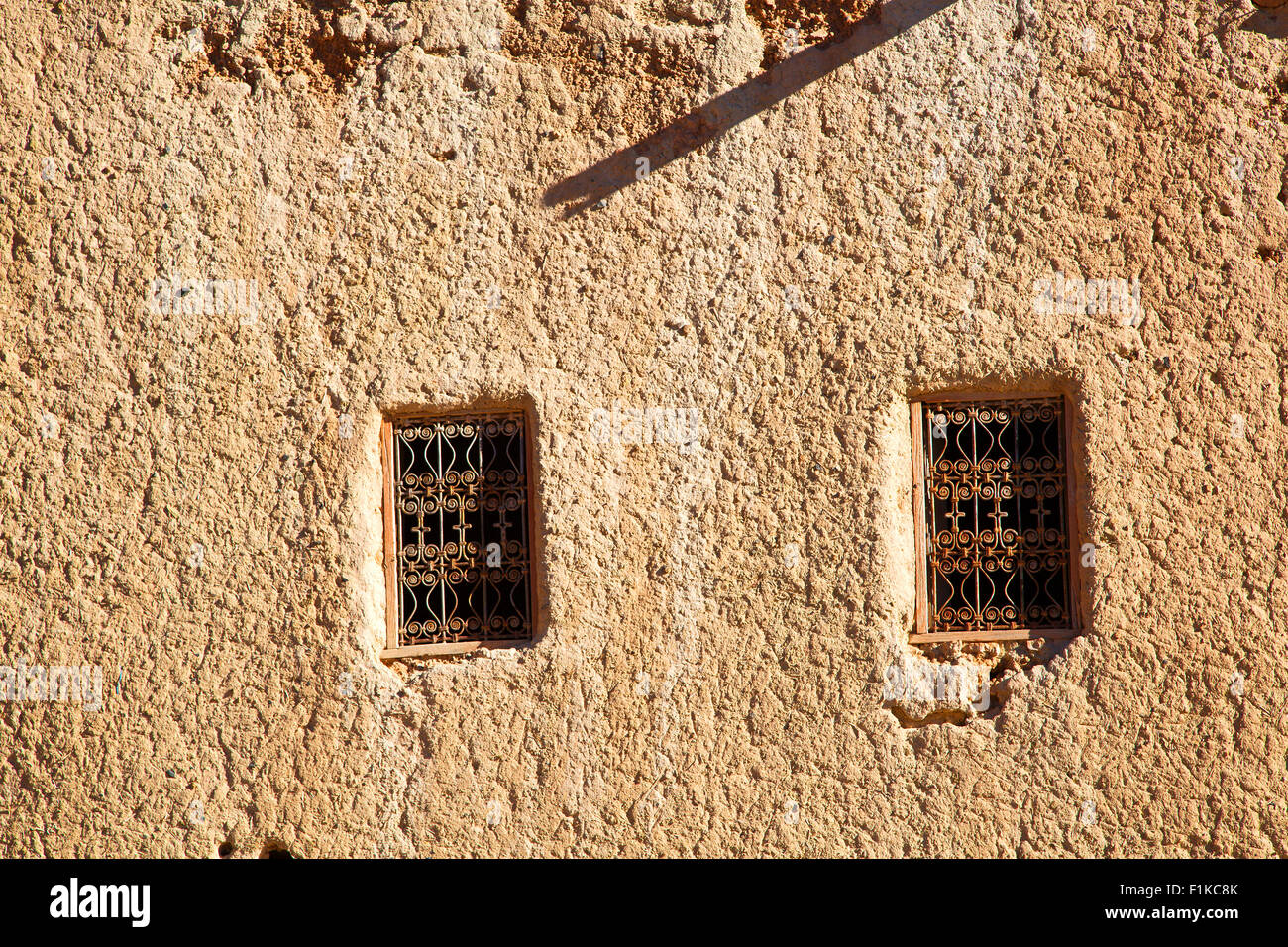 moroccan old wall and brick in antique city Stock Photo - Alamy