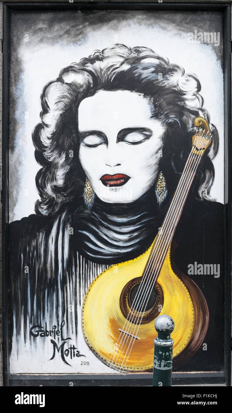 Funchal Door Art, Madeira Stock Photo - Alamy