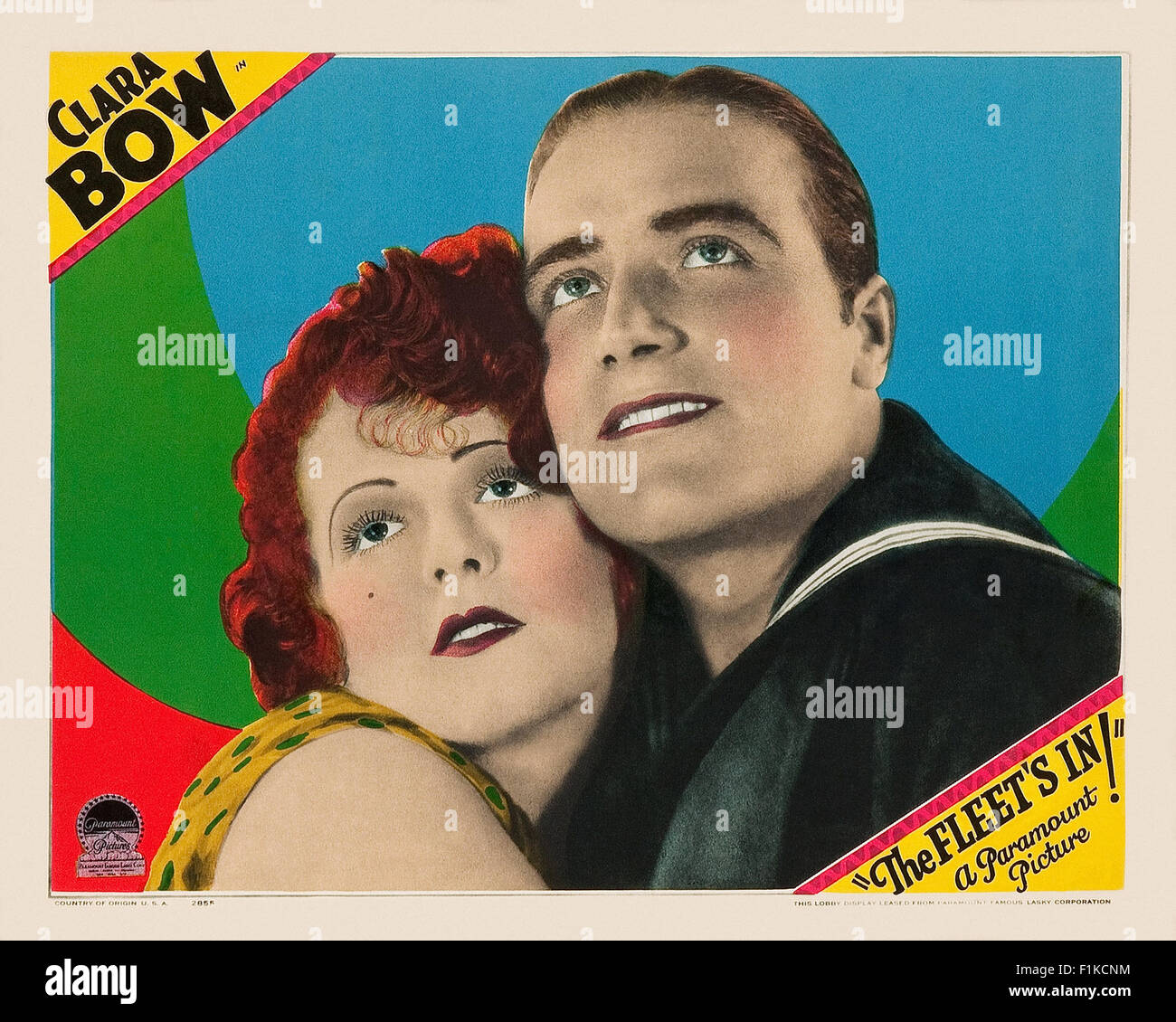 Fleet's In The (1928) 007 - Movie Poster Stock Photo - Alamy