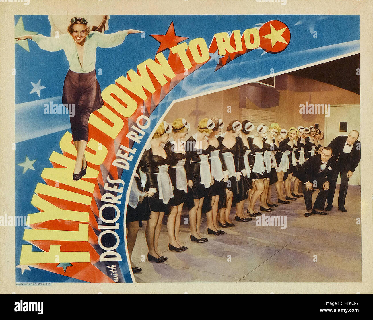 Flying Down to Rio 003 - Movie Poster Stock Photo - Alamy