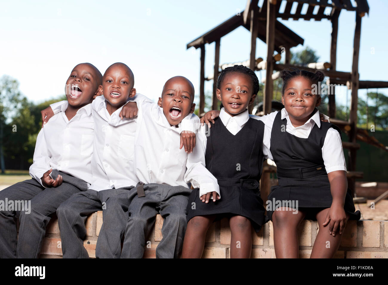 African school children hi-res stock photography and images - Alamy