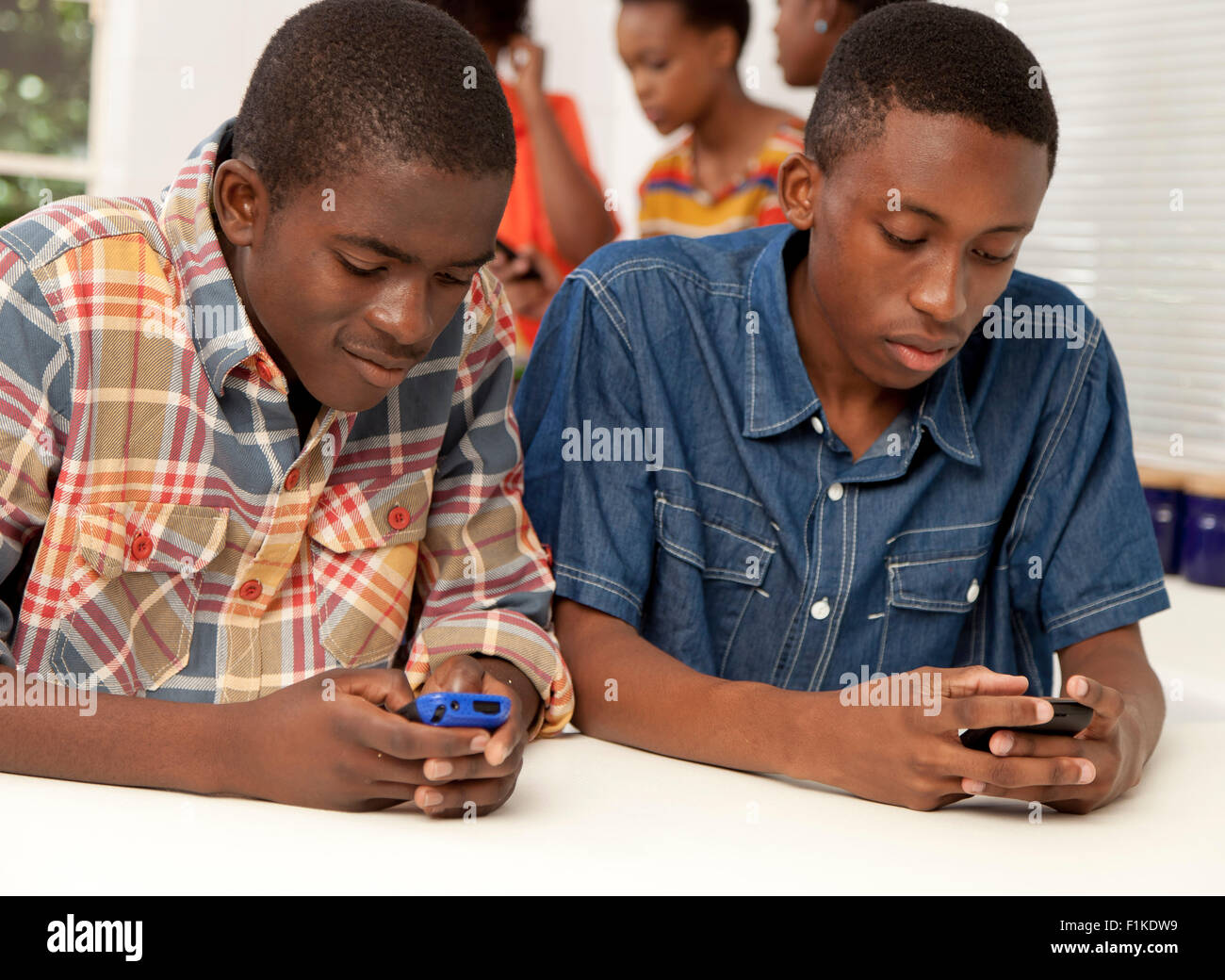 Black male teenager africa hi-res stock photography and images - Alamy