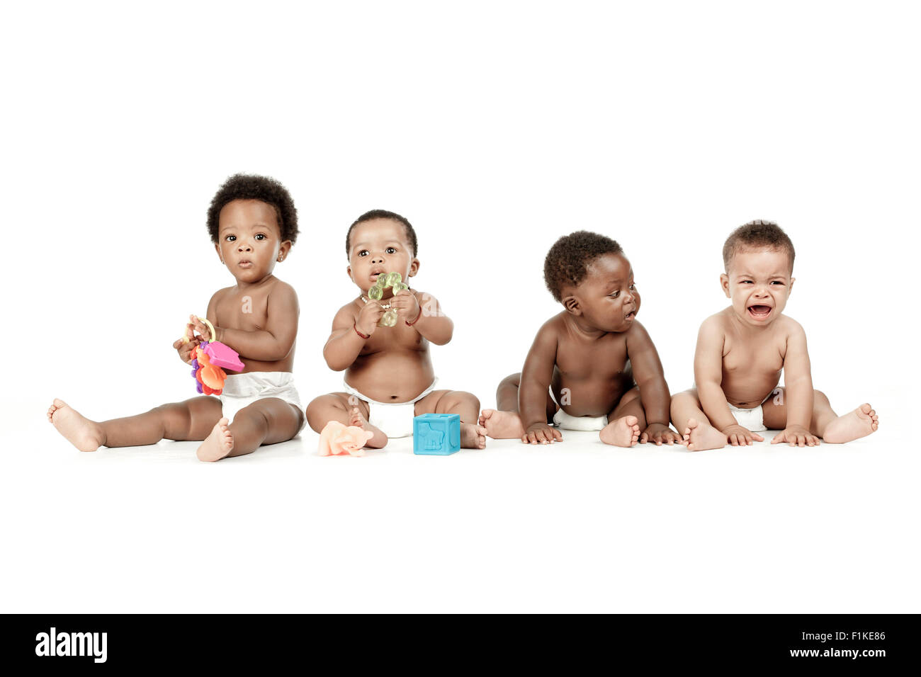 Four babies nappies hi-res stock photography and images - Alamy
