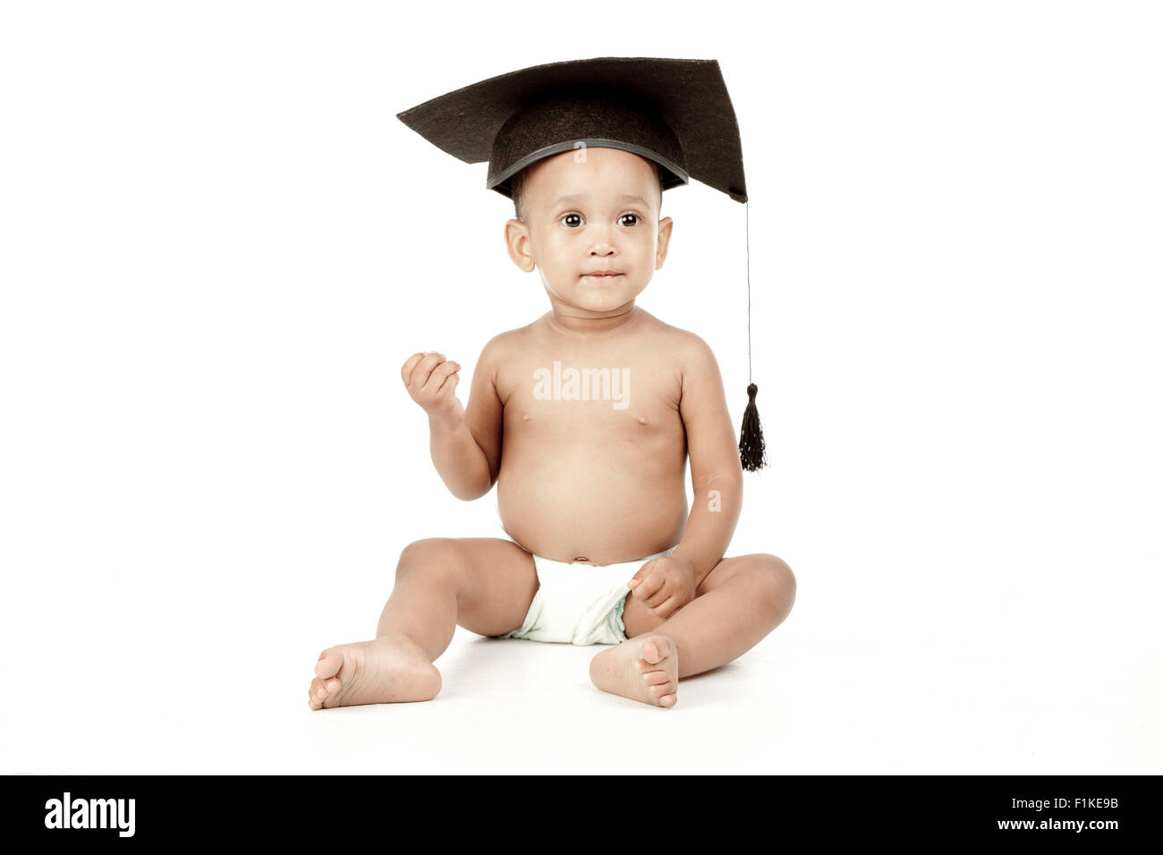 Graduation hat collection Cut Out Stock Images & Pictures - Alamy