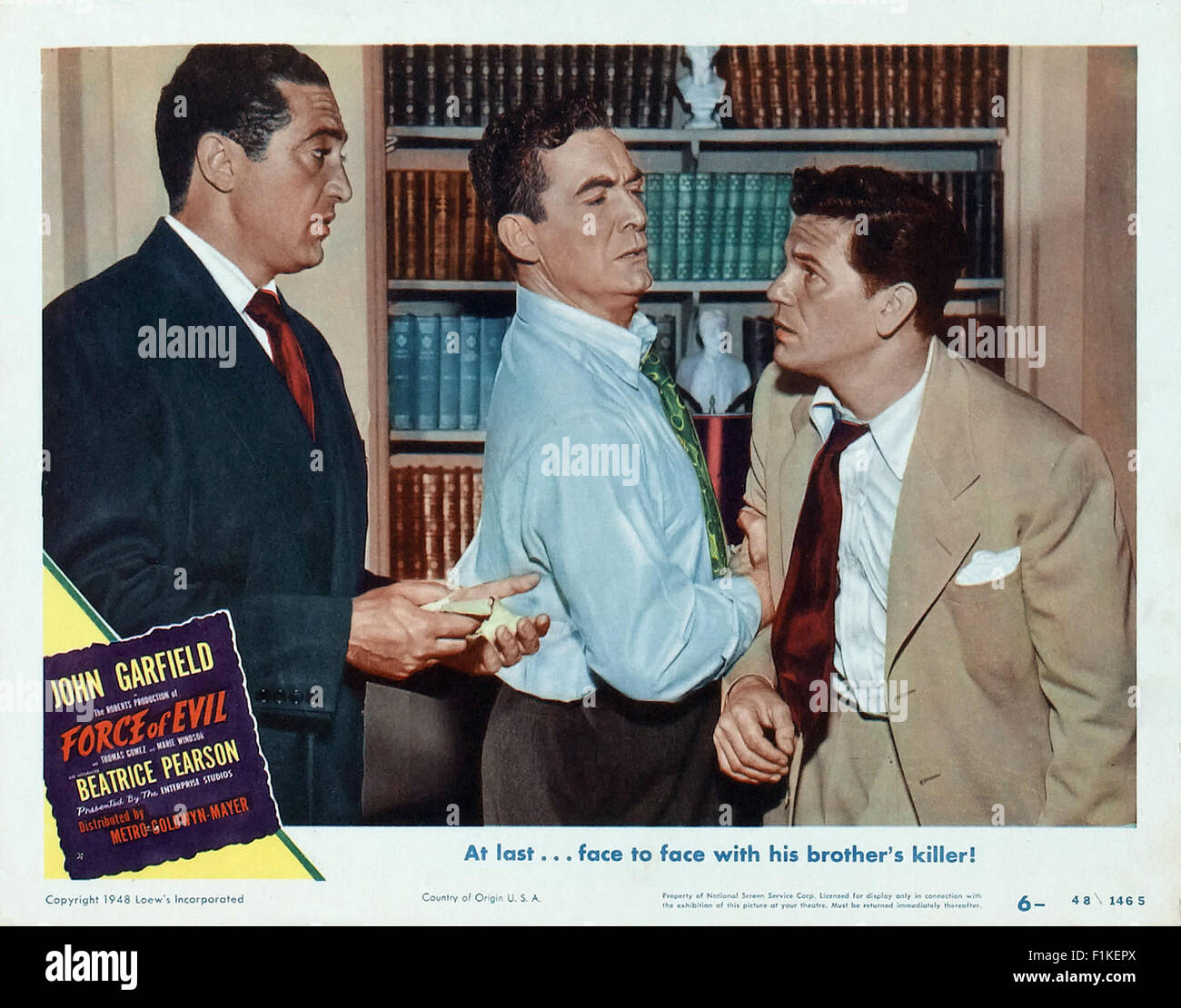 Force of Evil 004 - Movie Poster Stock Photo - Alamy