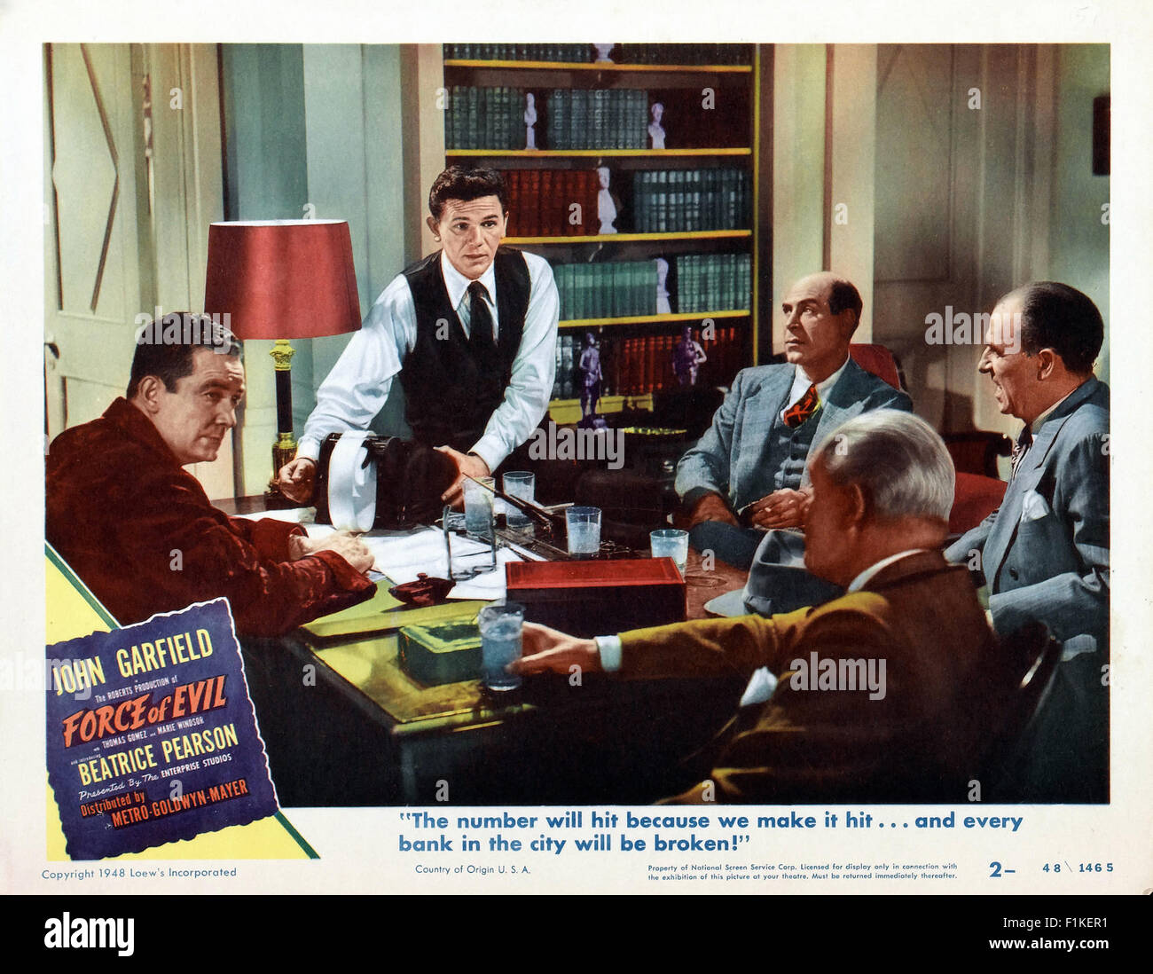 Force of Evil 005 - Movie Poster Stock Photo - Alamy