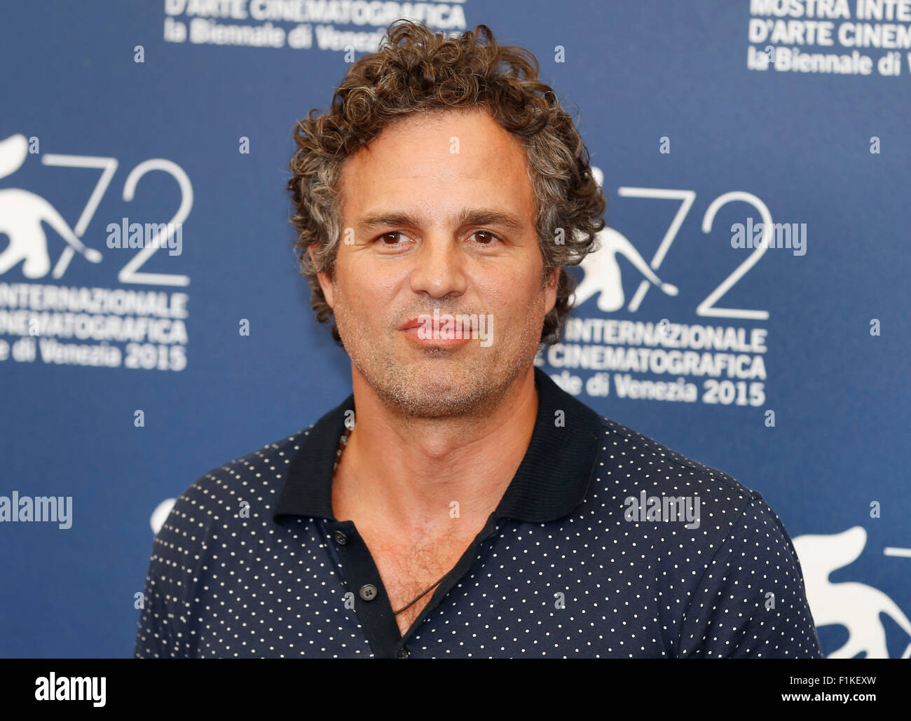 Venice, Italy. 3rd Sep, 2015. Mark Ruffalo attends a photocall for ...