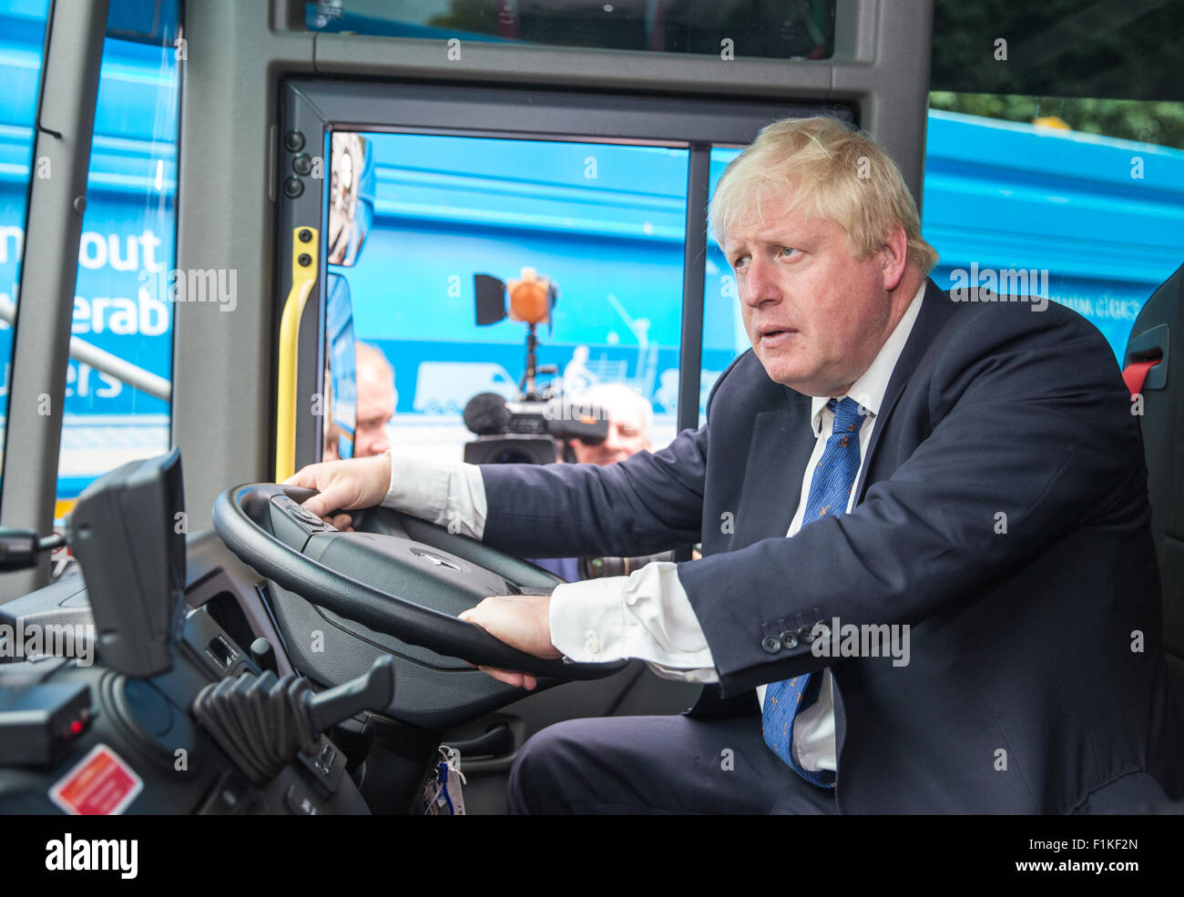 Mayor of London,Boris Johnson,launches the safer cycling scheme by ...