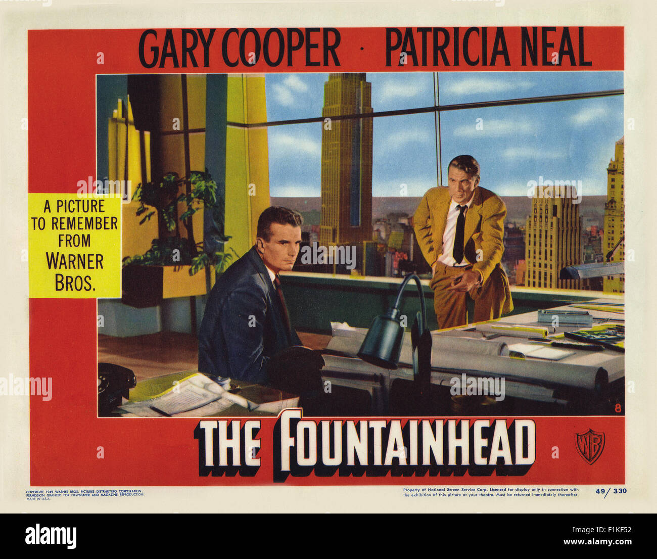 Fountainhead The 007 - Movie Poster Stock Photo - Alamy