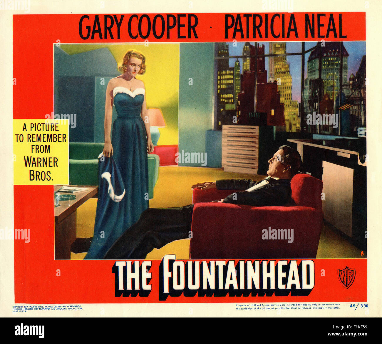 The Fountainhead Movie Poster