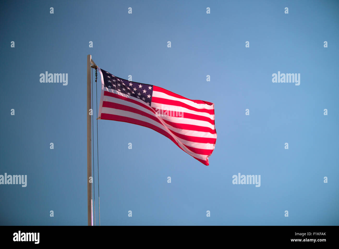 Waving united states america flag hi-res stock photography and images ...